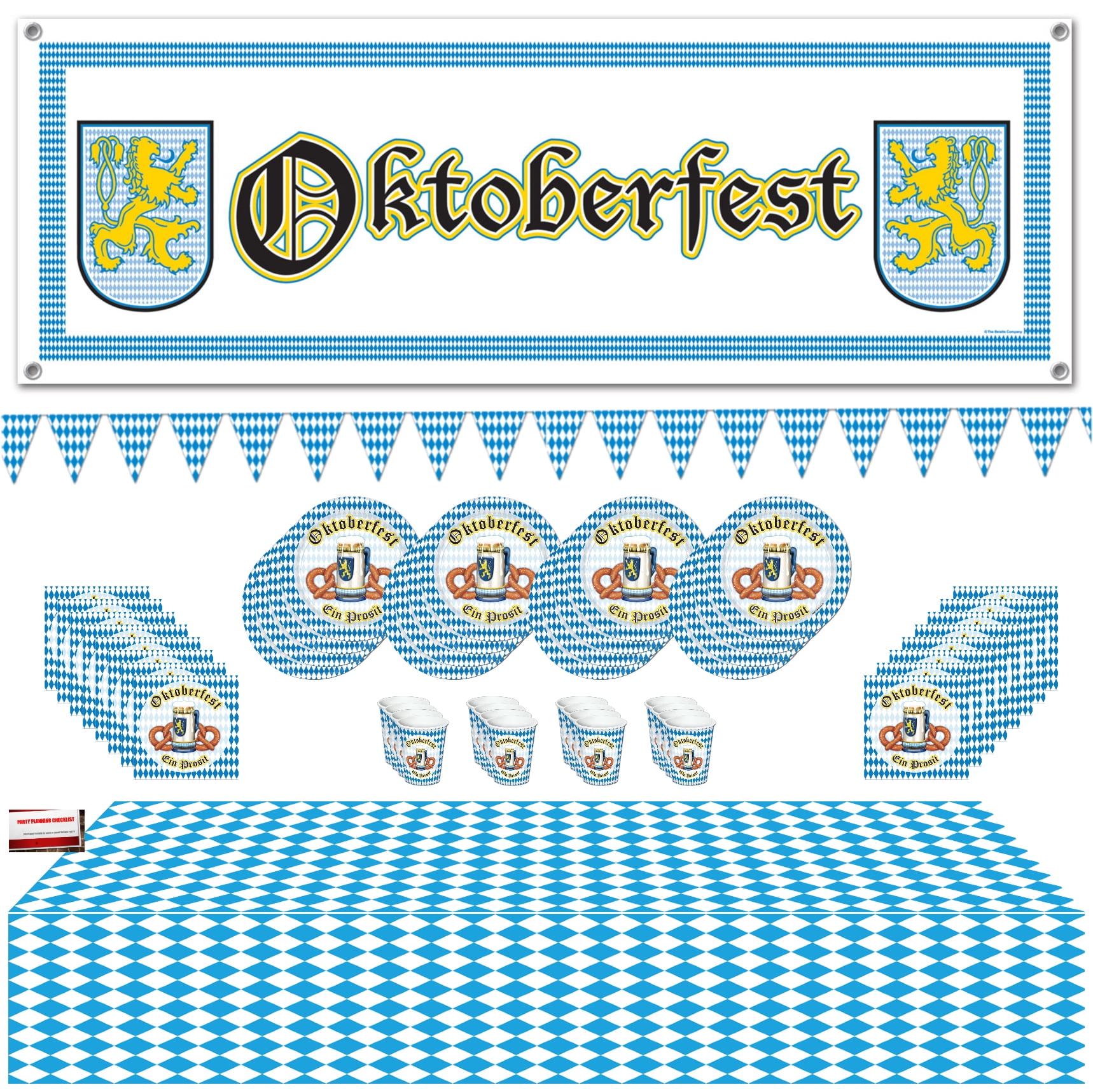 Oktoberfest Premium Deluxe Birthday Party Supplies Decorations Jumbo ...