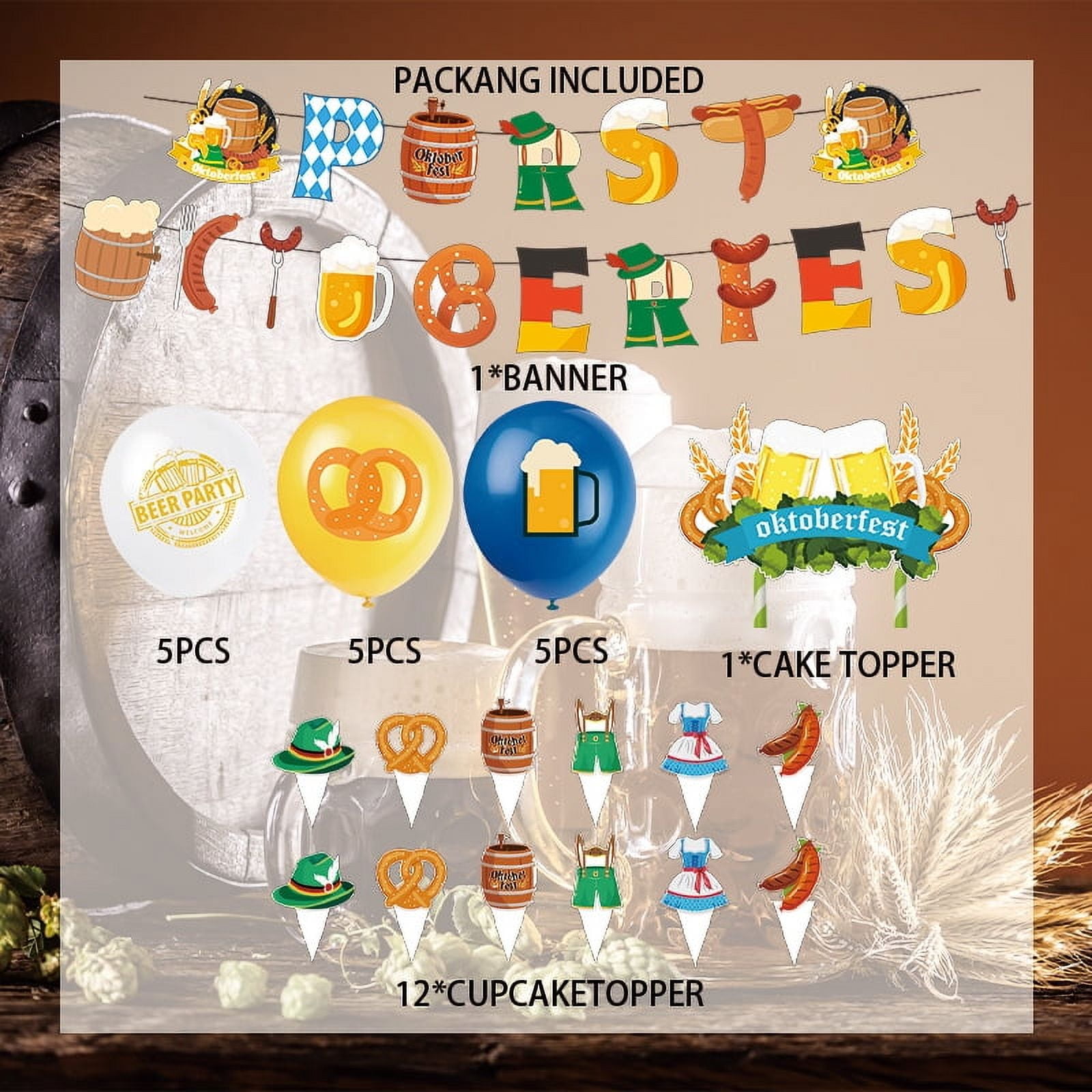Oktoberfest Theme Party Decoration Supplies Beer Carnival Festival ...