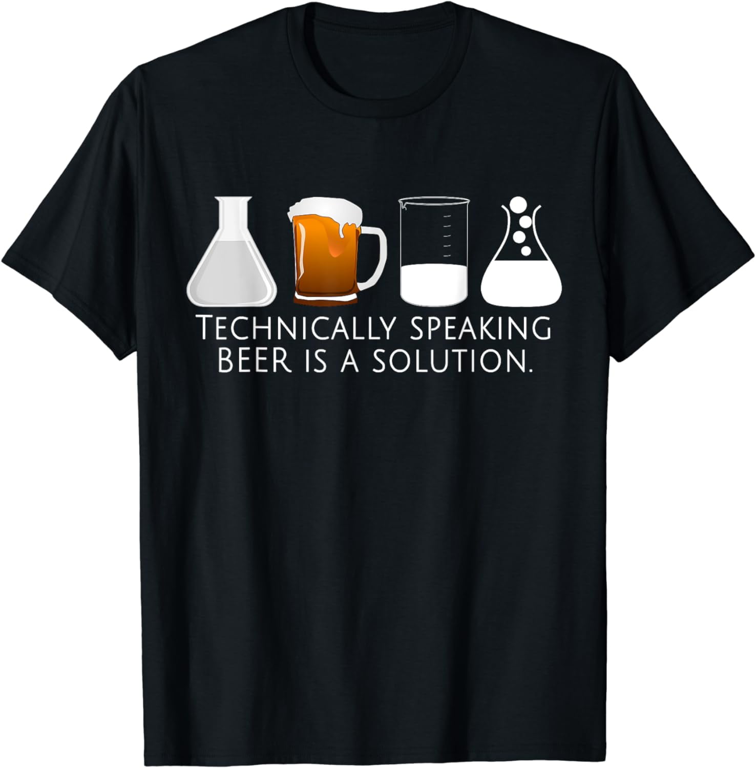 Oktoberfest Tshirt Technically Speaking BEER is a solution - Walmart.com