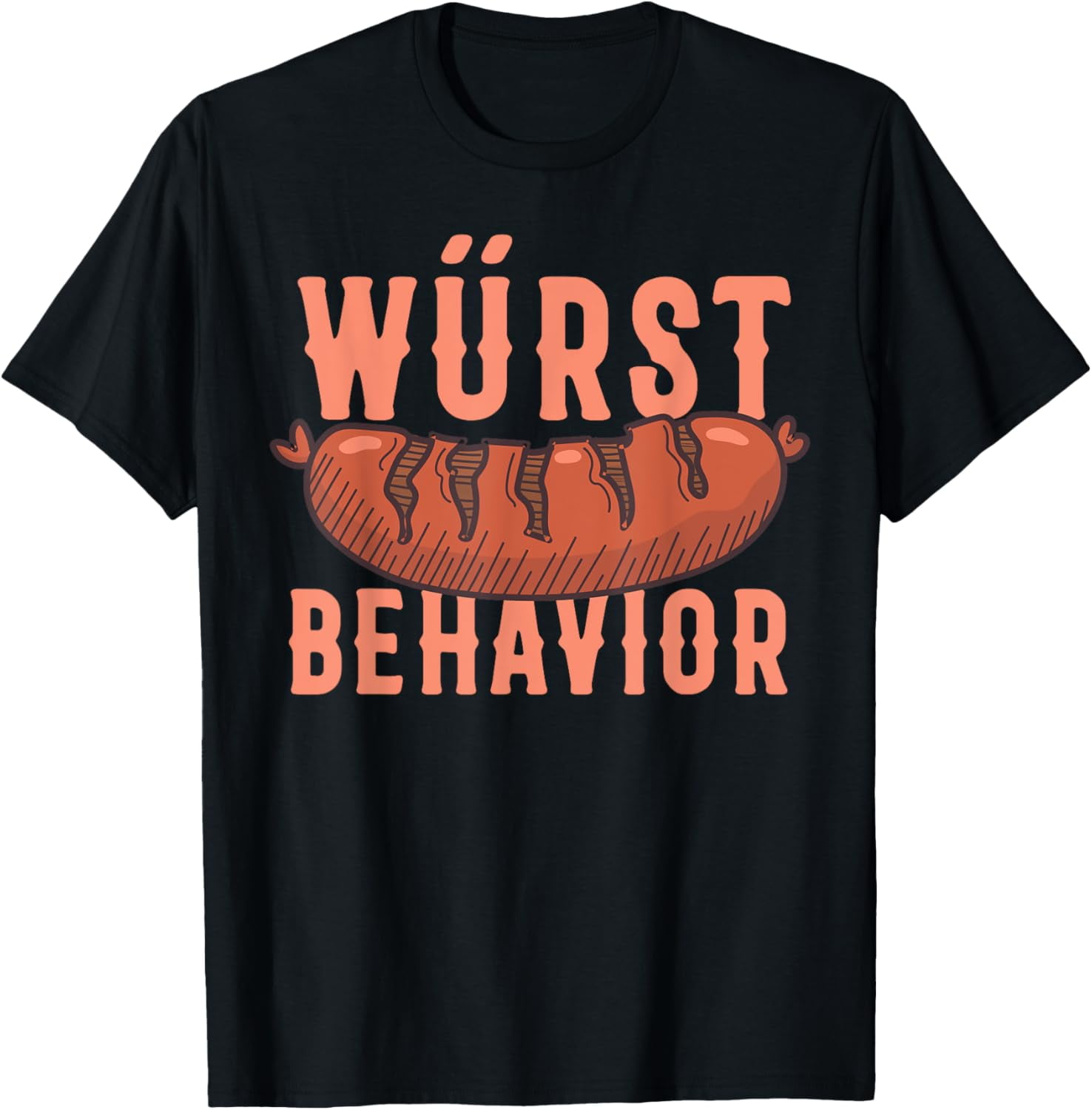 Oktoberfest Wurst Behavior German Beer and Bratwurst Party T-Shirt ...