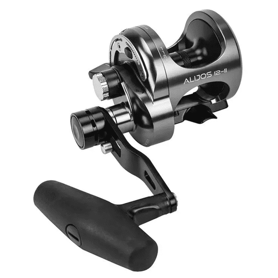 Okuma AJ-12SII Alijos 12-size 2-Speed Lever Drag Reel - Walmart.com
