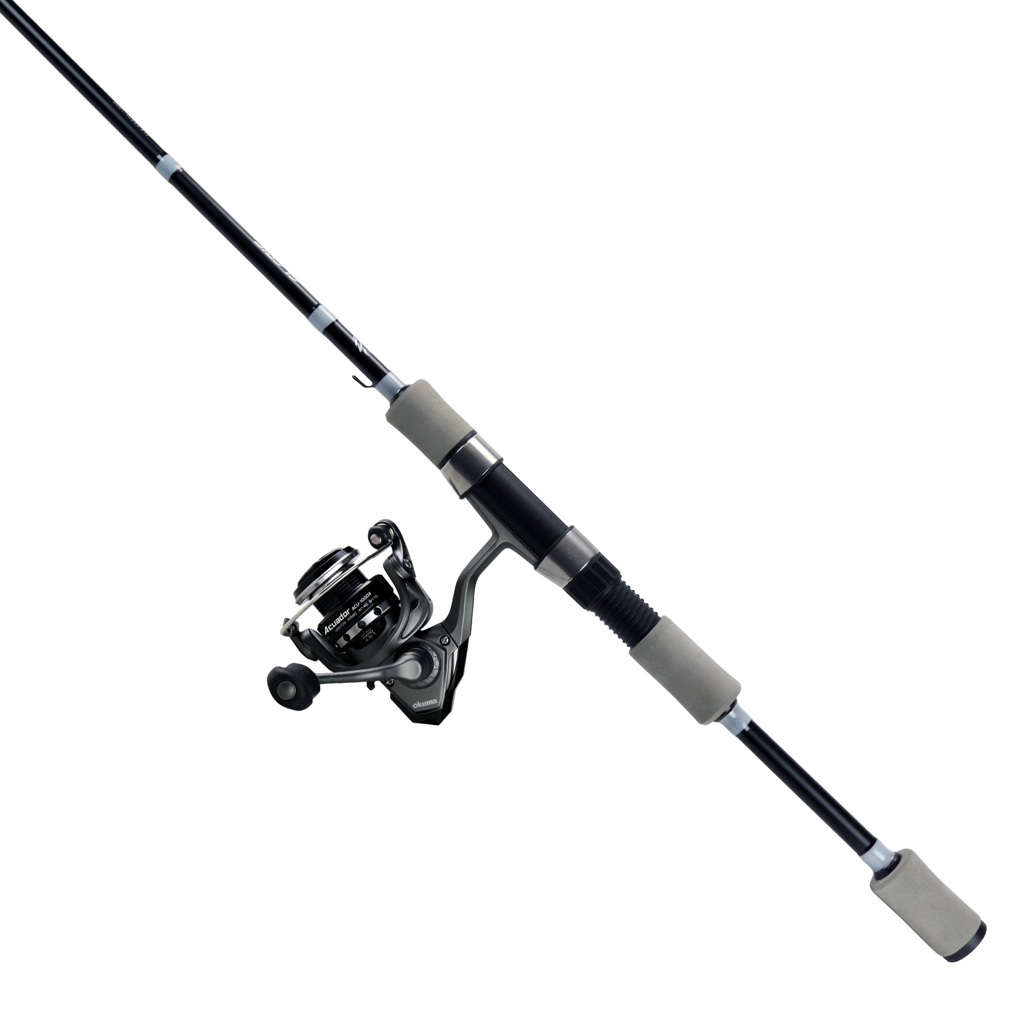 Okuma Acuador Medium Spinning Combo, 6'6" with 3000-Size Fishing Reel ...