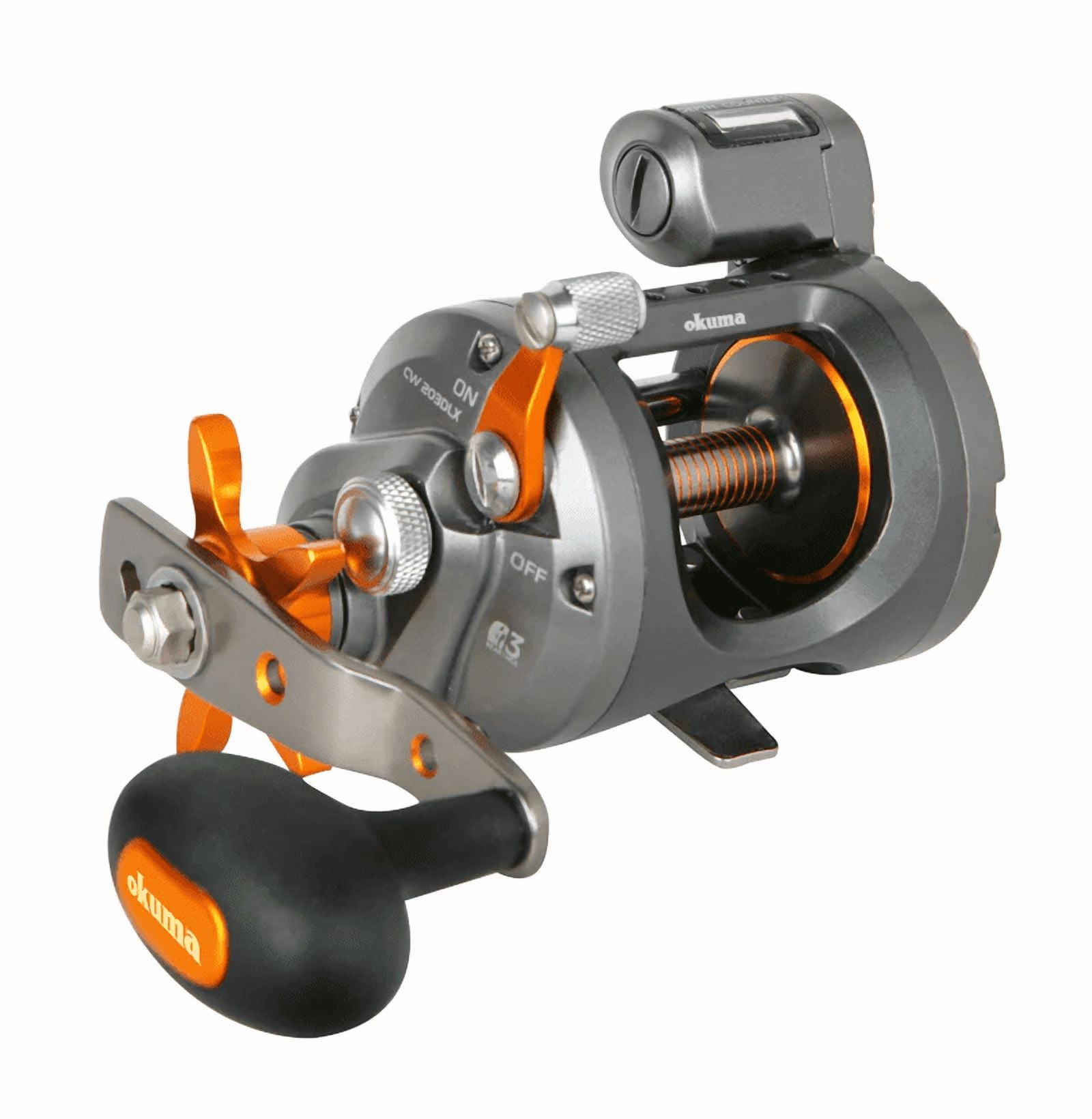 Okuma CW-15DA Coldwater A Round Linecounter Star Drag Reel - Walmart.com