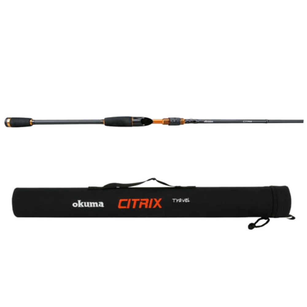 Okuma Citrix Travel Rod 4pc Spinning 6' 6in ML W/Case Okuma Citrix Travel Rod 4pc Spinning 6' 6in ML W/Case