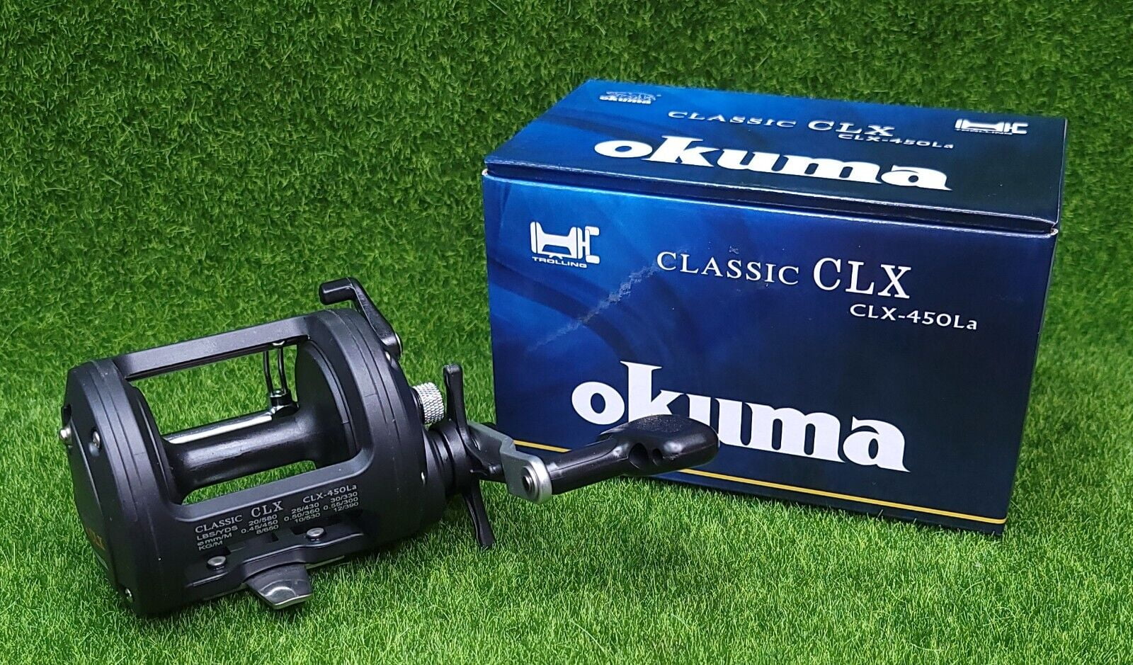 Okuma Classic CLX 450 Baitcast Reel RH 3.8:1 - Walmart.com