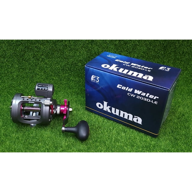 Okuma Cold Water Line Counter 5.1:1 Conventional Reel, Right Hand - CW ...