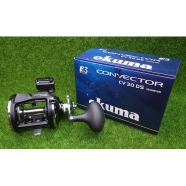 Okuma Convector Star Drag Line Counter 4.0:1 Conventional Fishing Reel ...