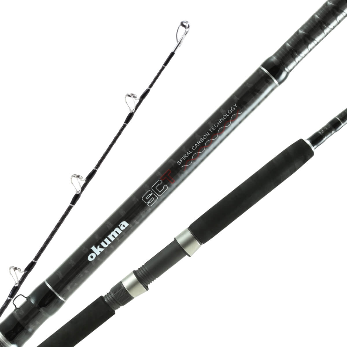 Okuma SCT Spiral Carbon Technology Albacore Saltwater Rod (SCTAS701MH ...