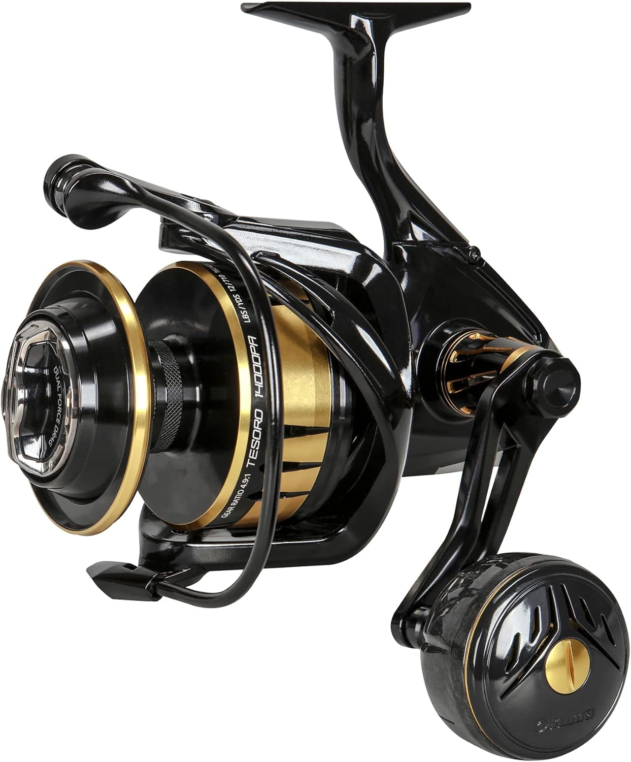 Okuma TSR-14000HA Tesoro 14000 High Speed Spinning Reel 12 HPB+1RB ...