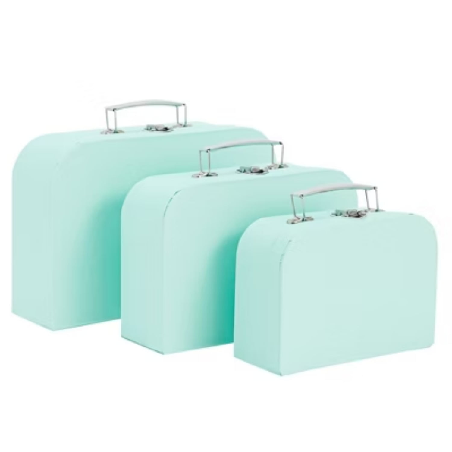 Okuna Outpost Different Sizes of Paperboard Suitcases with Metal ...