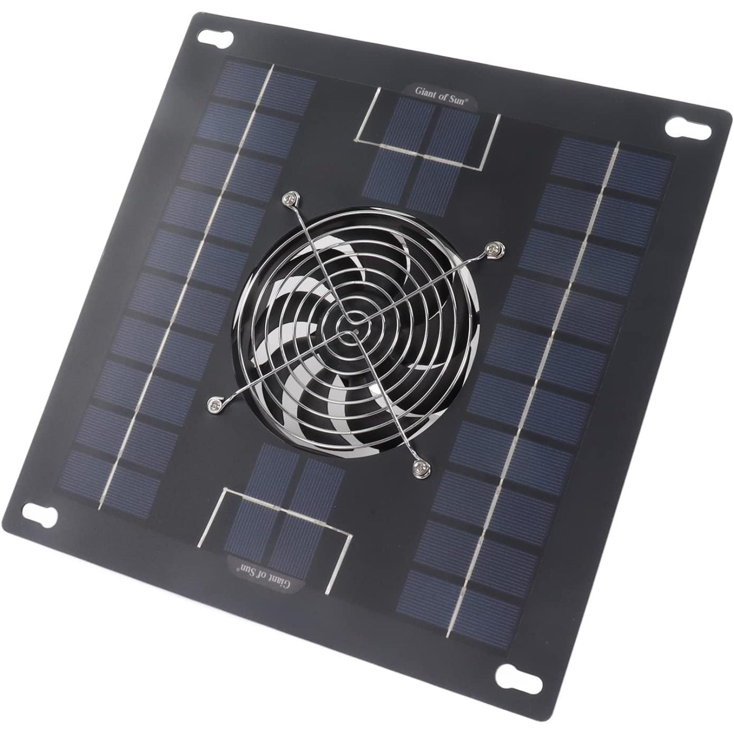 Okuyonic Solar Powered Exhaust Fan, Ventilation Solar Powered Fan Kit ...