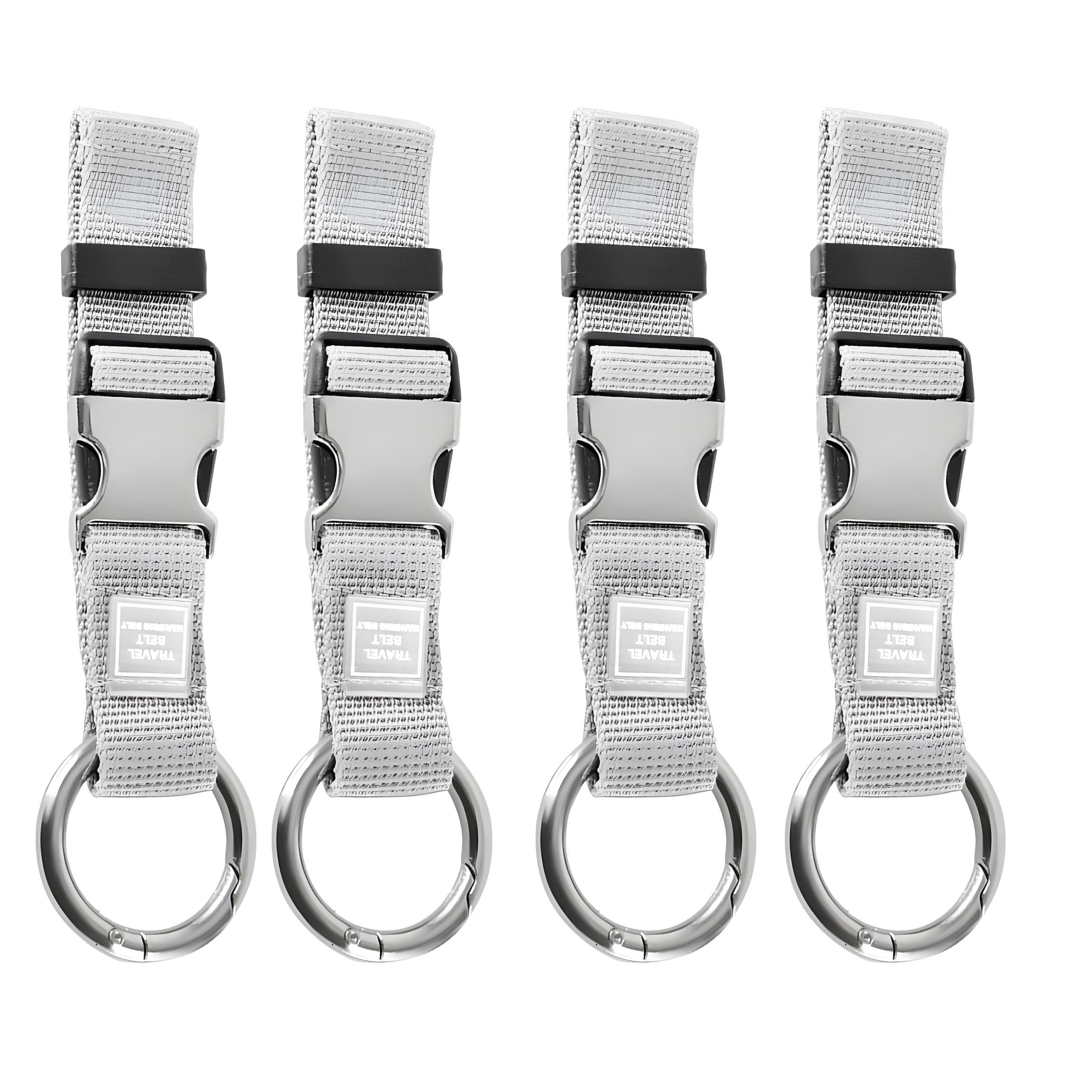 Okywoh Luggage Straps Jacket Gripper 4PCS Heavy Duty Add-a-Bag Suitcase ...