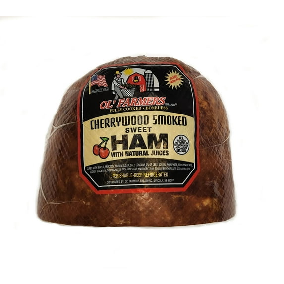 Ol' Farmers Cherrywood Smoked Ham, Fully Cooked, Gluten Free Lunch Meat ...