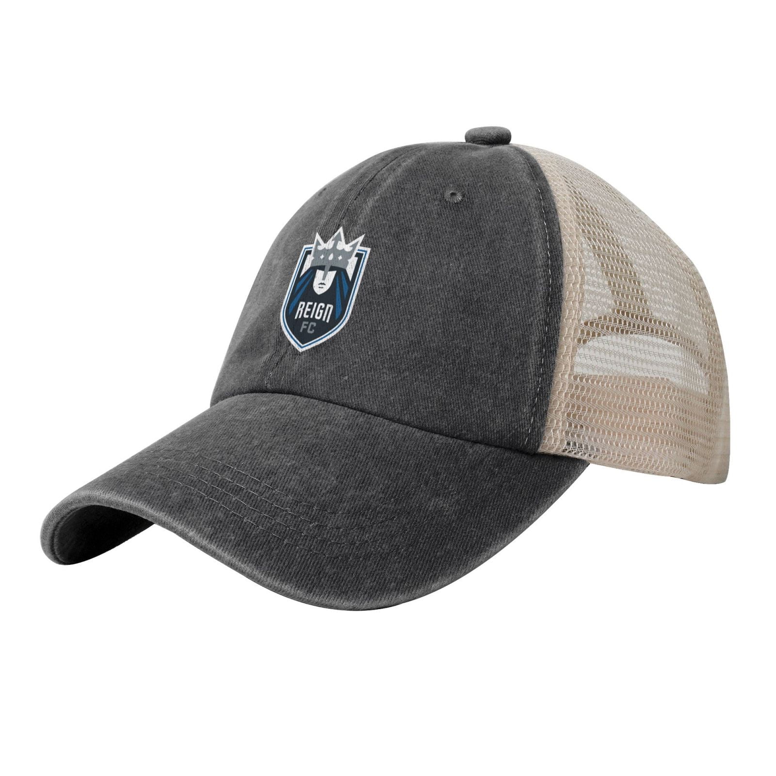 Ol Reign Hat Adjustable Athletic Vintage Washed Distressed Mesh ...