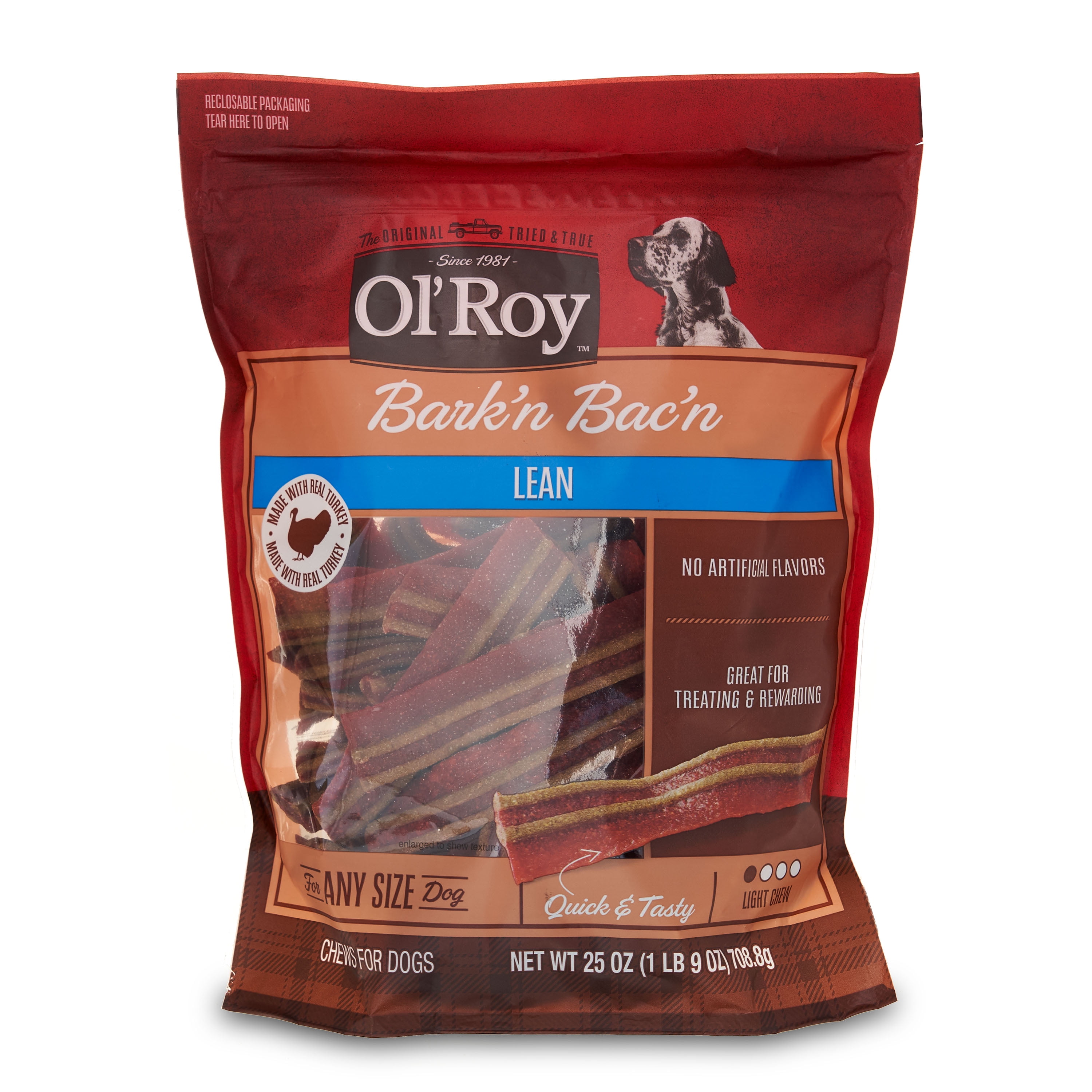 Ol' Roy Dog Treats with Real Meat and Bacon Flavor, 25oz Soft Chewing ...
