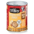 Ol' Roy Chicken and Rice Meaty Loaf Wet Dog Food, High Protein, 13.2 oz ...