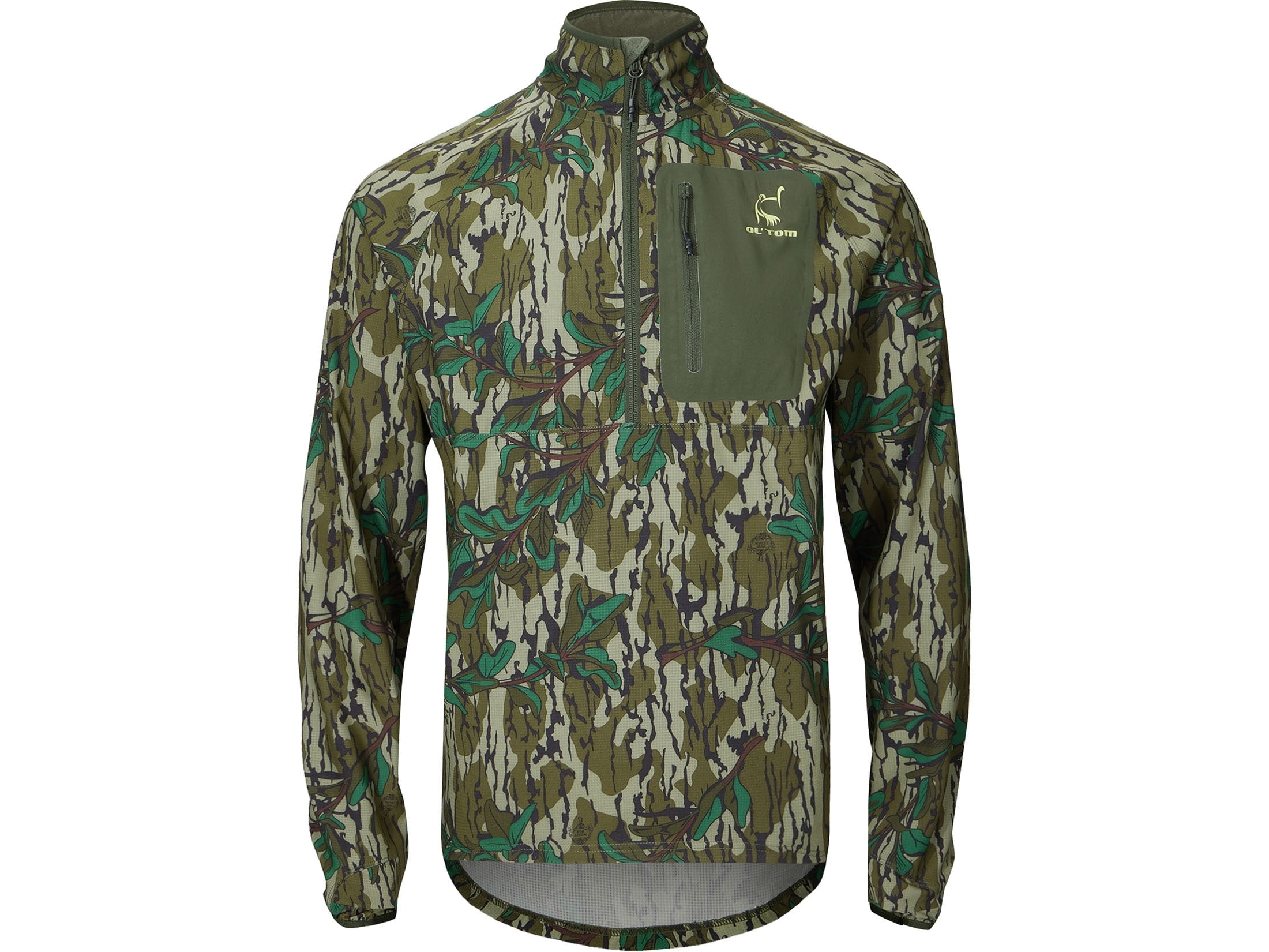 Ol' Tom Men's SWT Shirt Mossy Oak Greenleaf Medium - Walmart.com