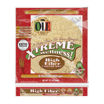 Ole Xtreme Wellness High Fiber, Low Net Carb Tortilla Wraps - Zero ...