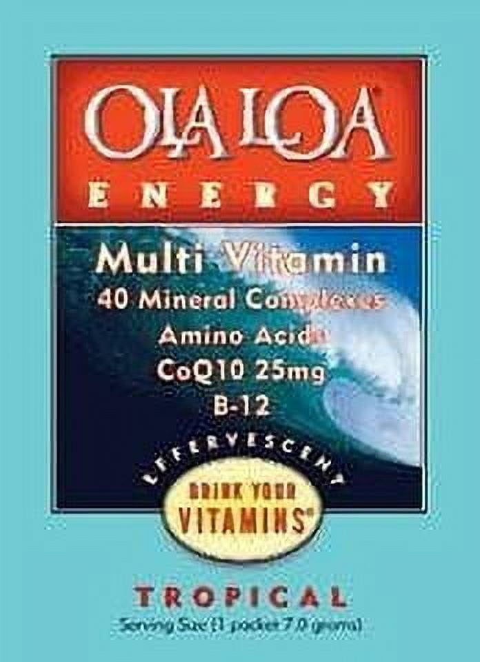 OLA LOA Energy Multi Tropical 30 Packet - Walmart.com