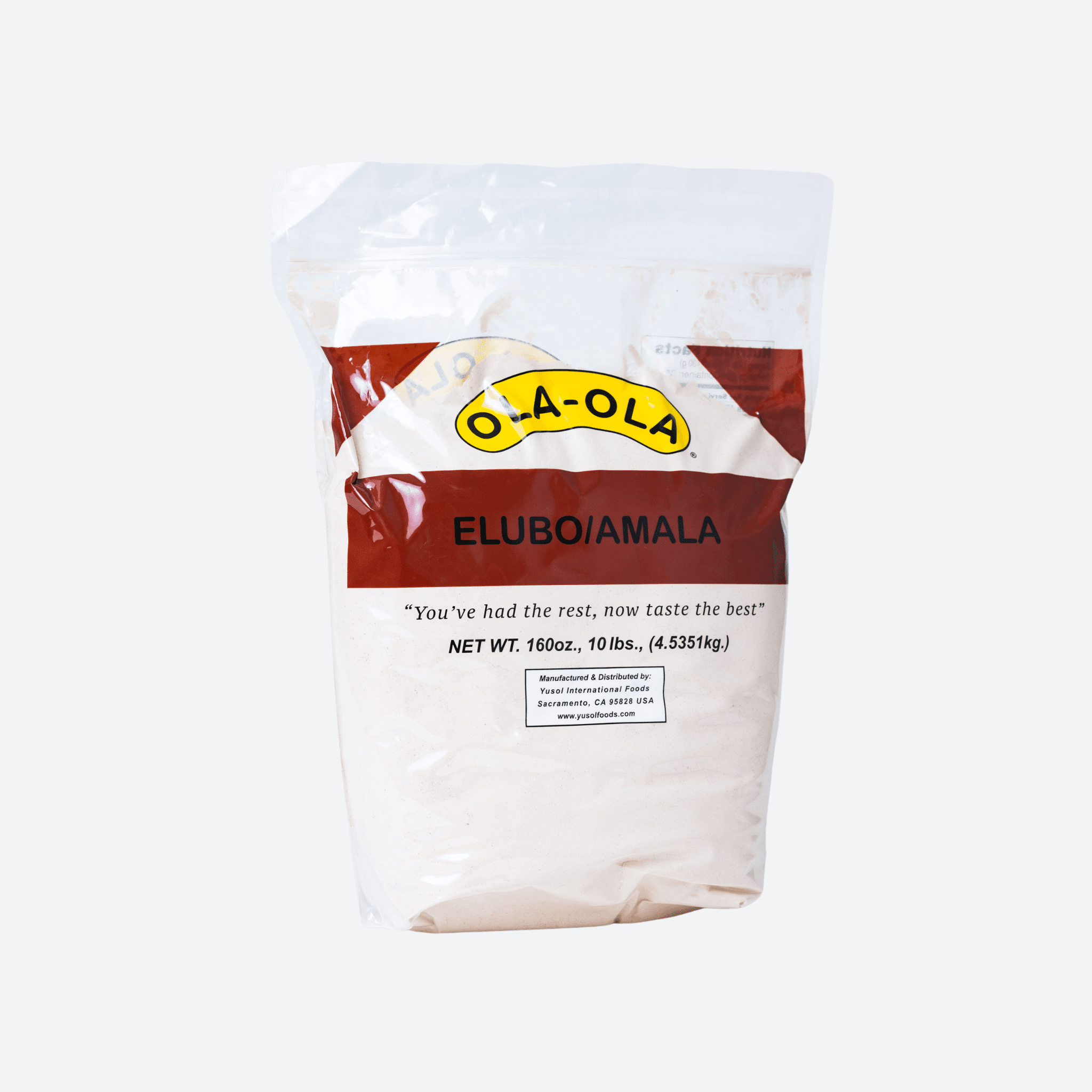 Ola-Ola Elubo/Amala Flour - 10lbs-Authentic Elubo/Amala Flour Of 10lbs ...