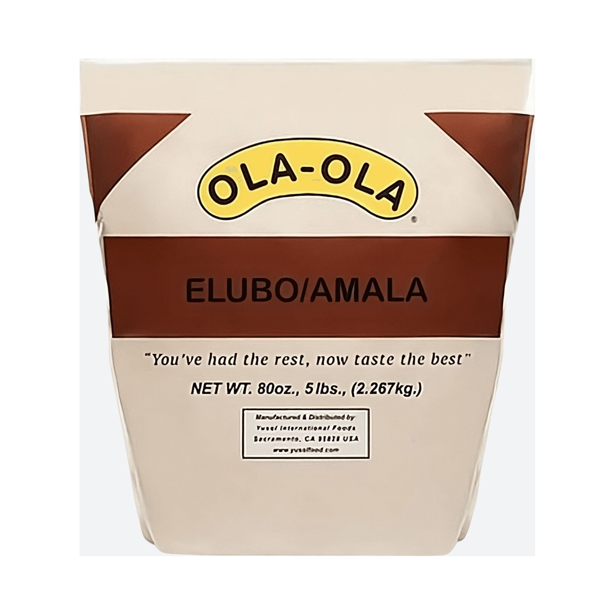 Ola-Ola Elubo/Amala Flour 5lbs - Walmart.com