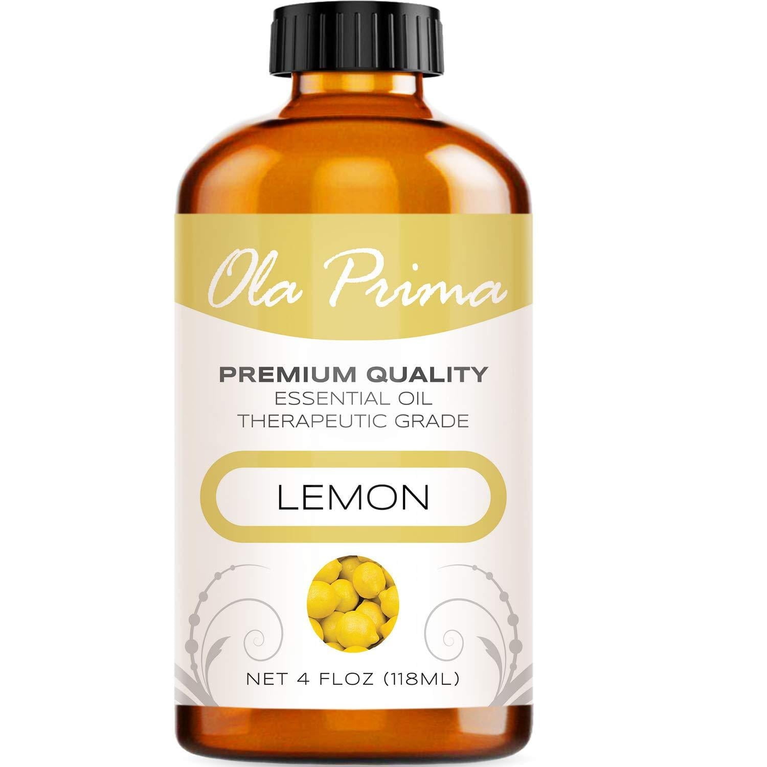 Ola Prima Lemon Essential Oil, 4 fl oz - Walmart.com