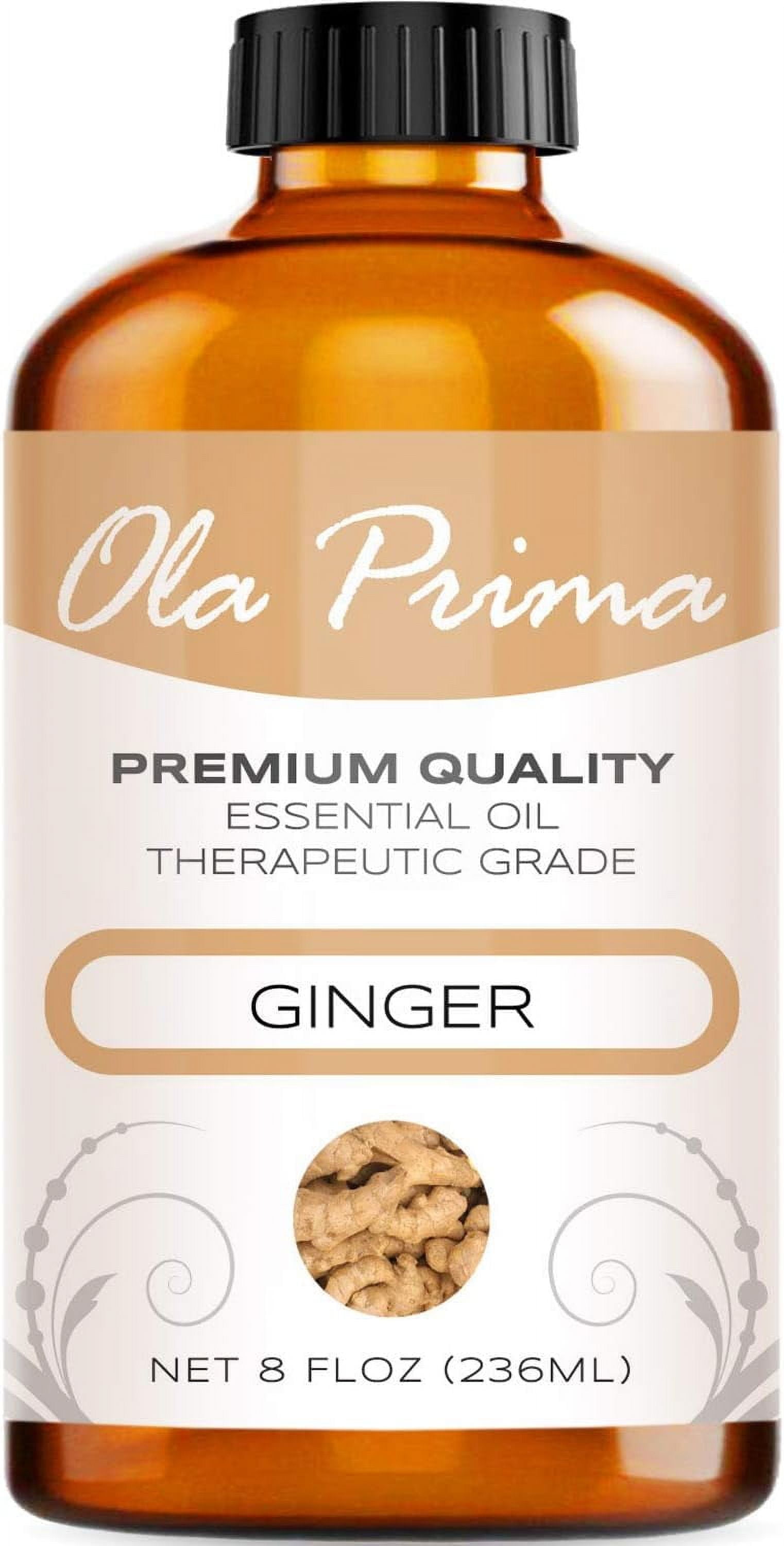 Ola Prima Ginger Essential Oil, 8 fl oz - Walmart.com