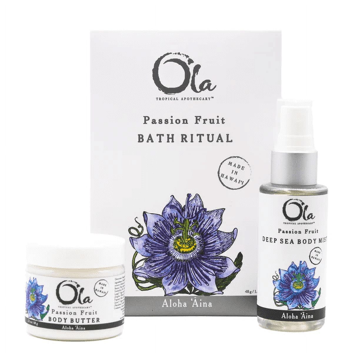 Ola Tropical Apothecary Passion Fruit Gift Set - Body Butter, Deep Sea ...