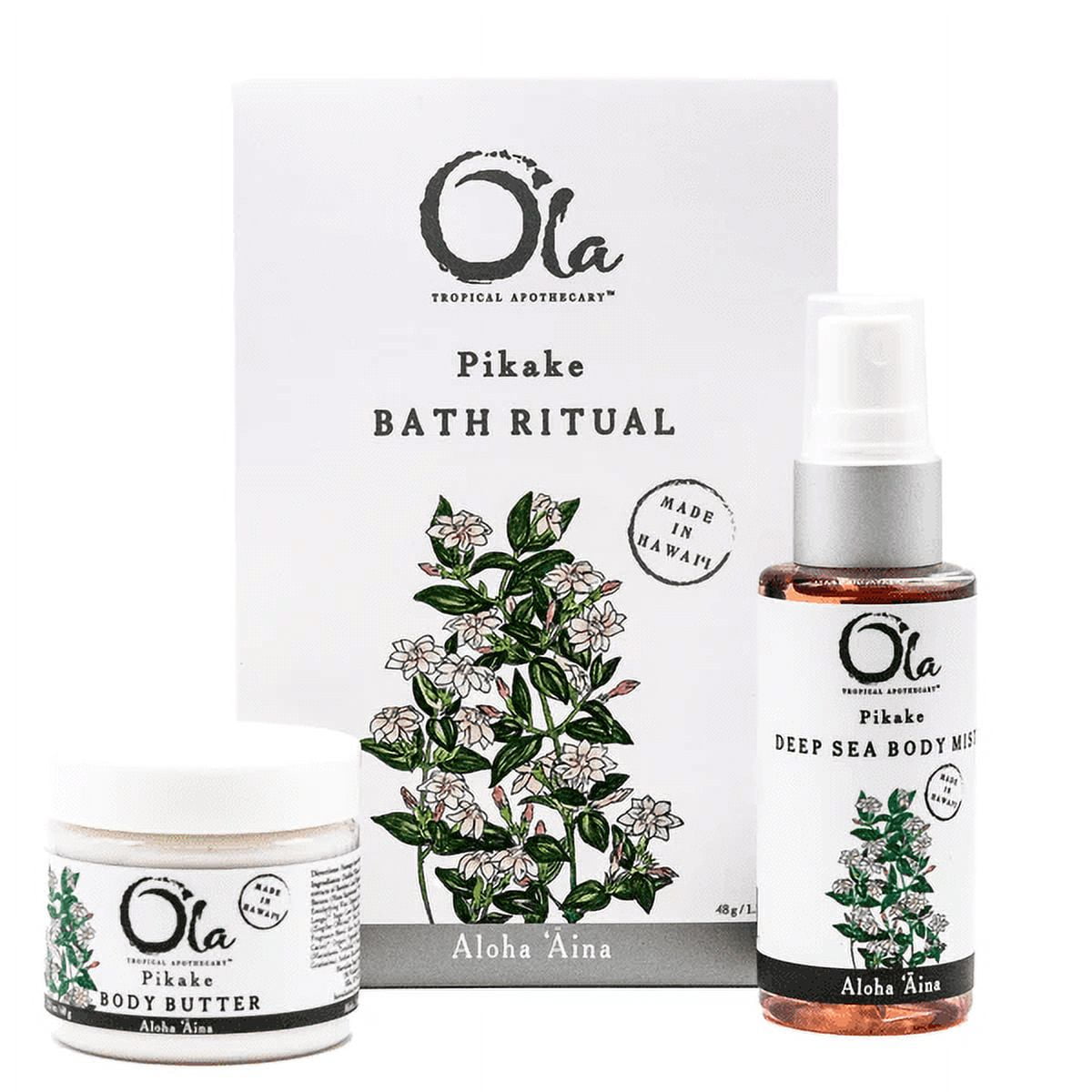 Ola Tropical Apothecary Pikake Gift Set - Body Butter, Deep Sea Mist ...