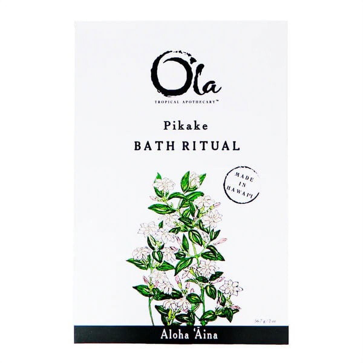 Ola Tropical Apothecary Pikake Scented Hawaiian Sea Salt Bath Rituals ...