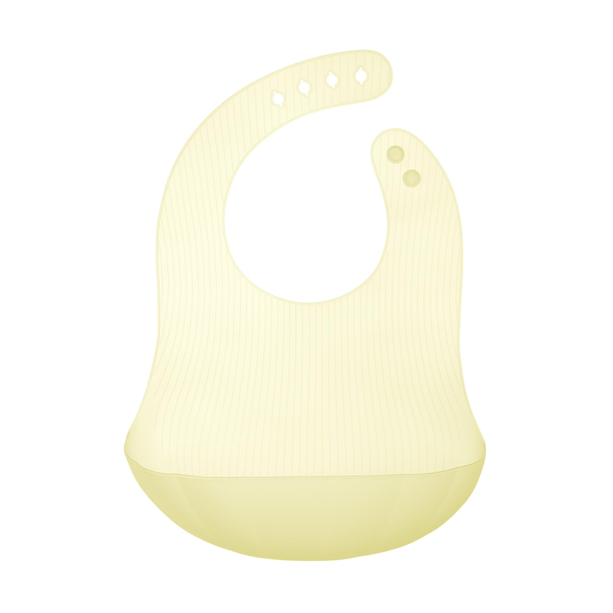 Olababy Fold N Go Silicone Baby Bib w Travel Case | Soft, Lightweight ...