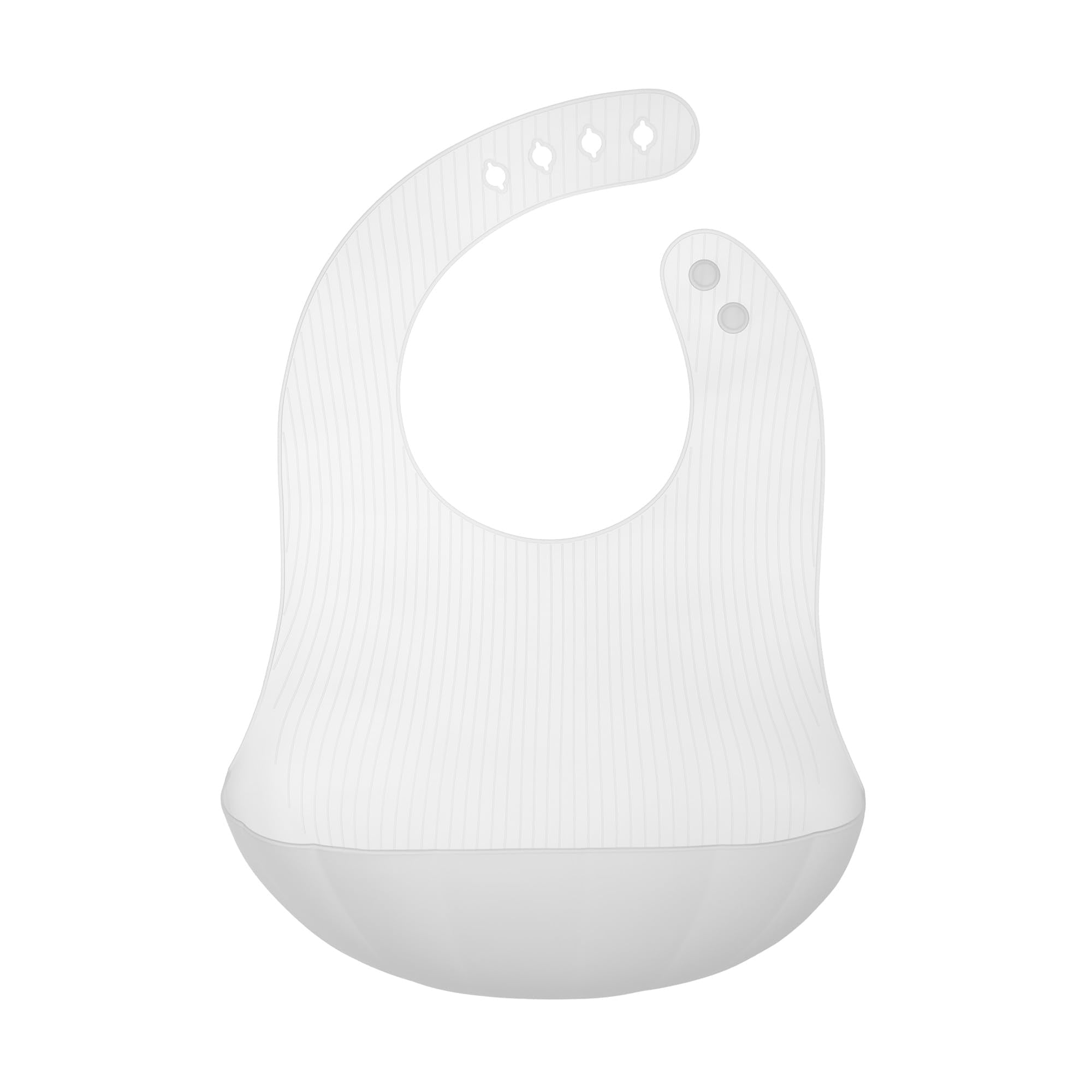 Olababy Fold N Go Silicone Baby Bib w Travel Case | Soft, Lightweight ...