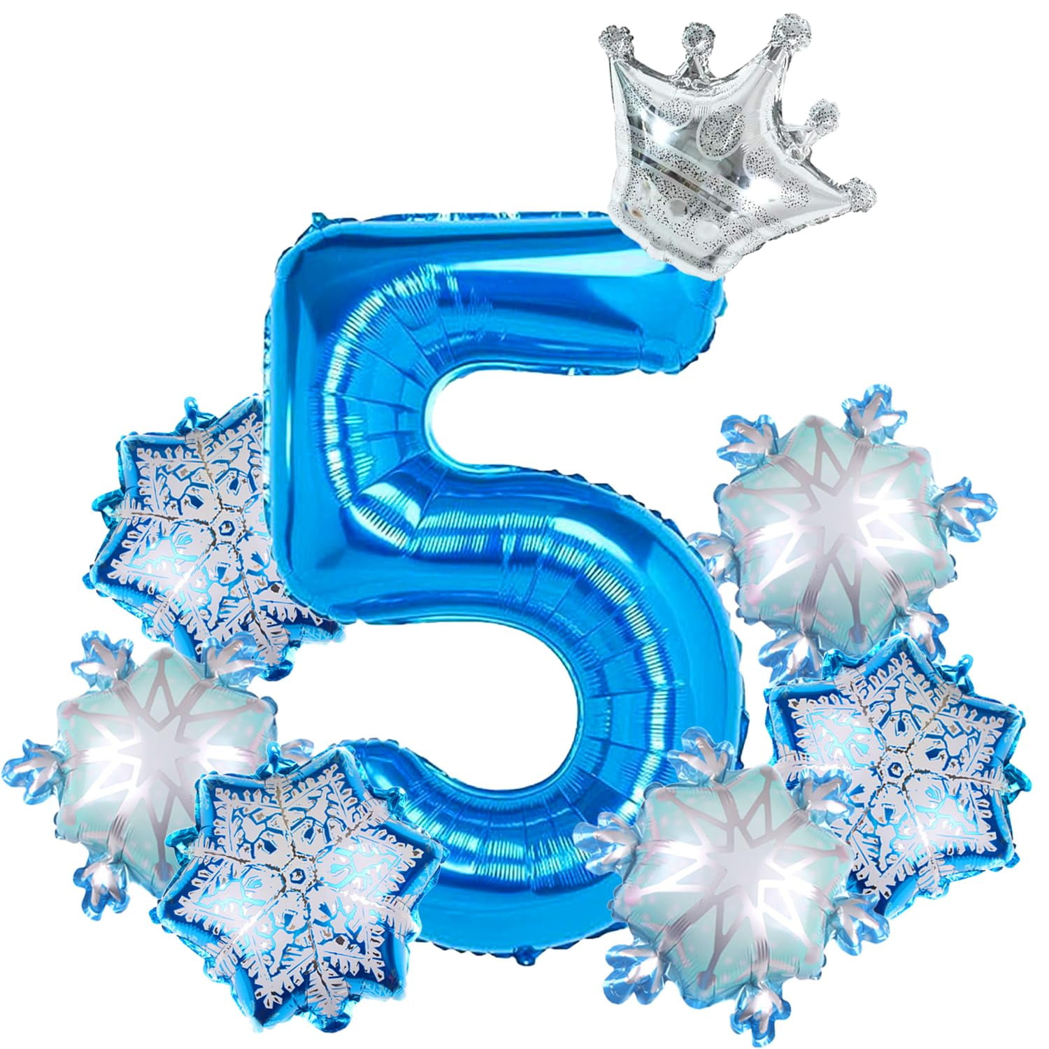 Olaf Balloon for Frozen Decorations for Birthday H2FSDBlue Silver Snow ...