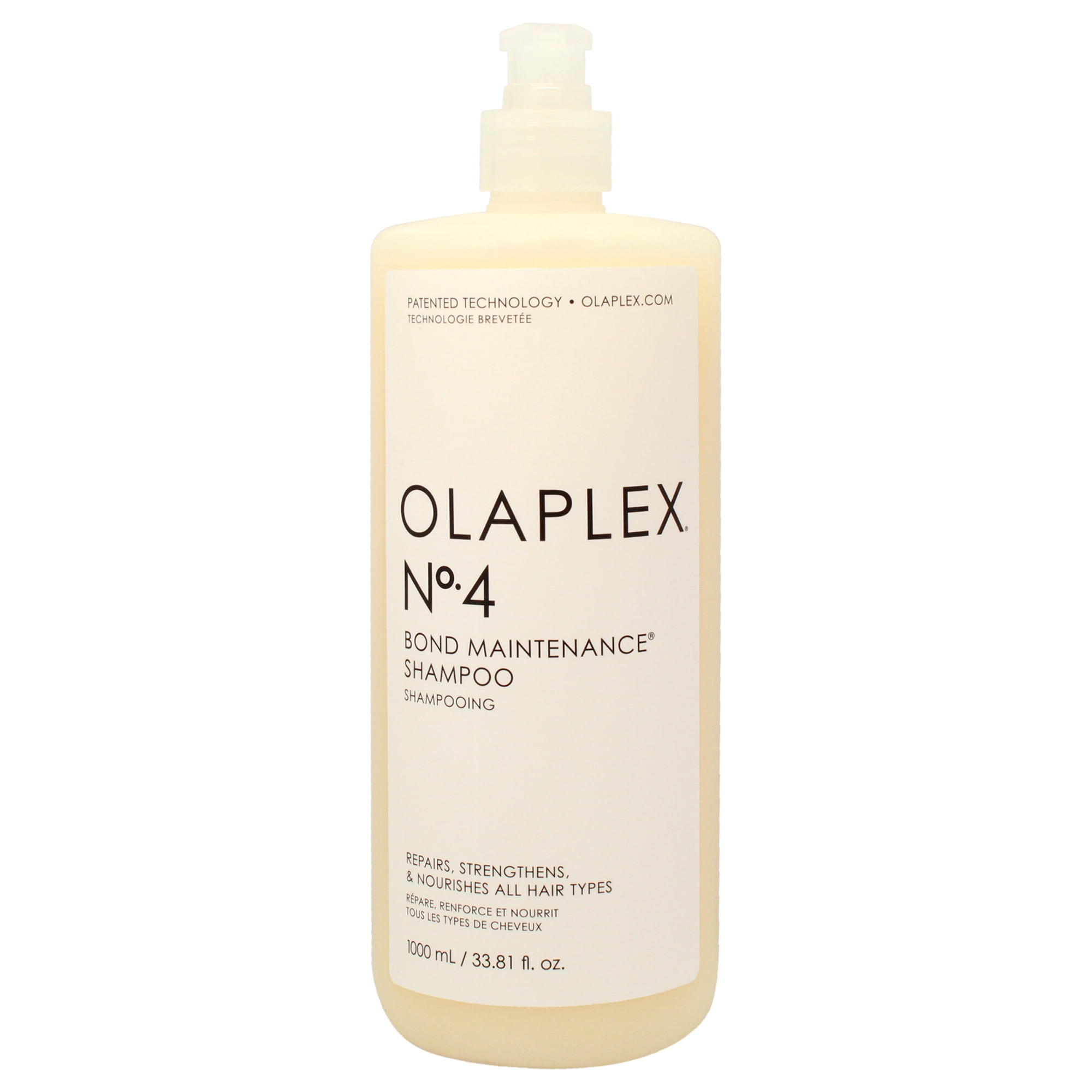Olaplex No.4 Shampoo 33.8 oz - Sulfate-Free, Paraben-Free, for Damaged ...