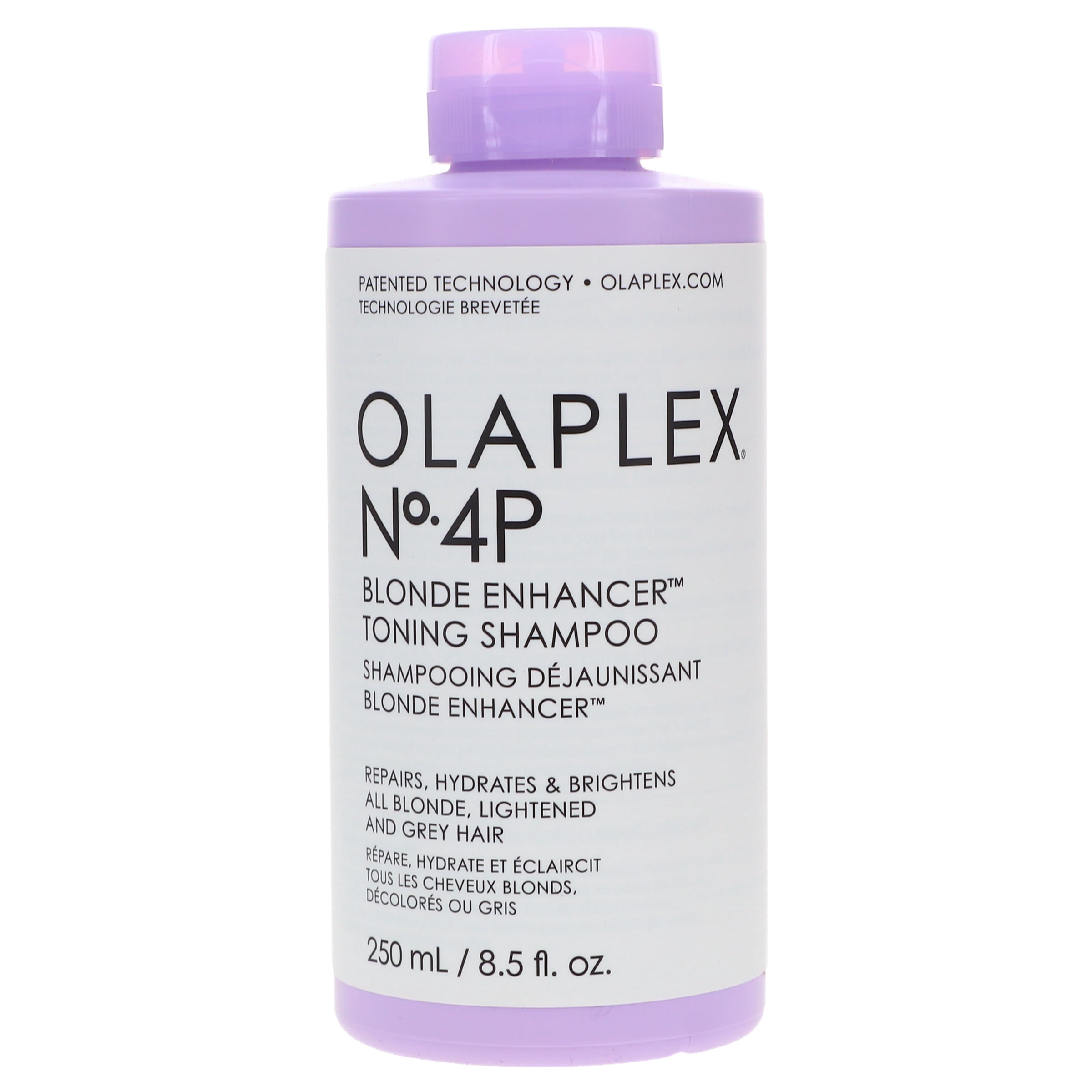 Olaplex No.4p Blonde Enhancer Toning Shampoo, Purple Formula, 8.5 oz ...