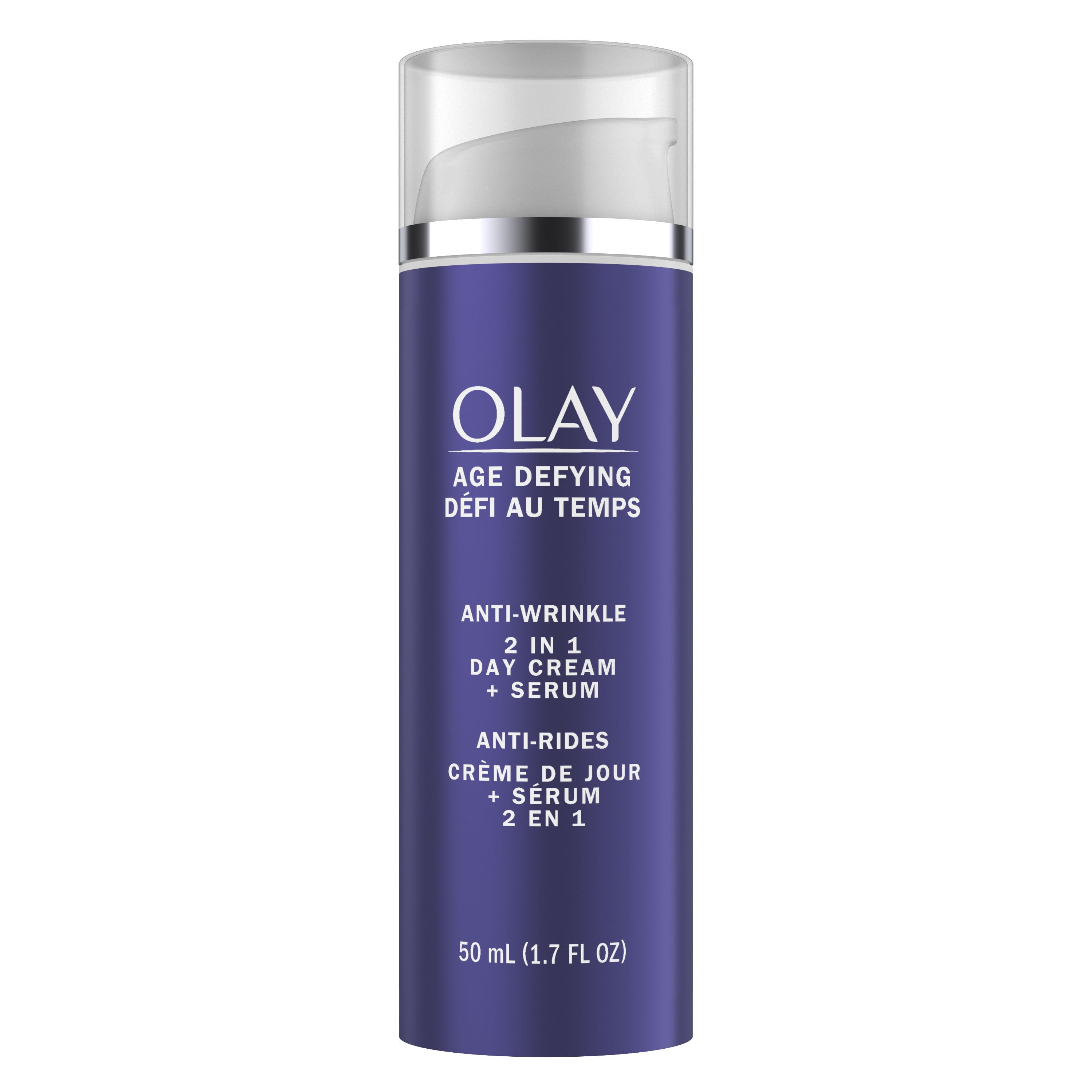 Olay Age Defying Day Cream + Serum 2-in-1, Anti-Wrinkle, For All Skin ...