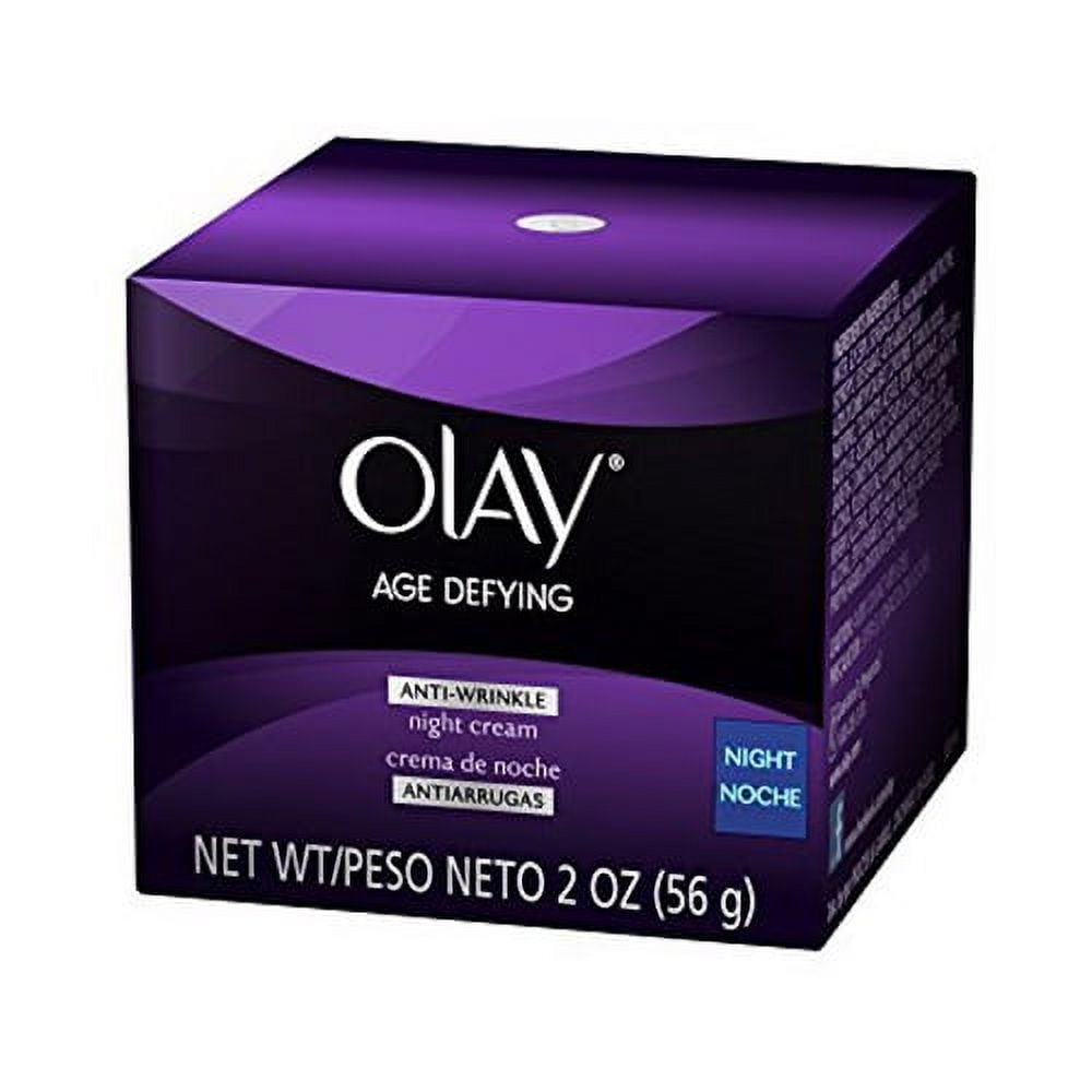 Olay Age Defying Anti-Wrinkle Replenishing Night Cream - 2 Oz - Walmart.com