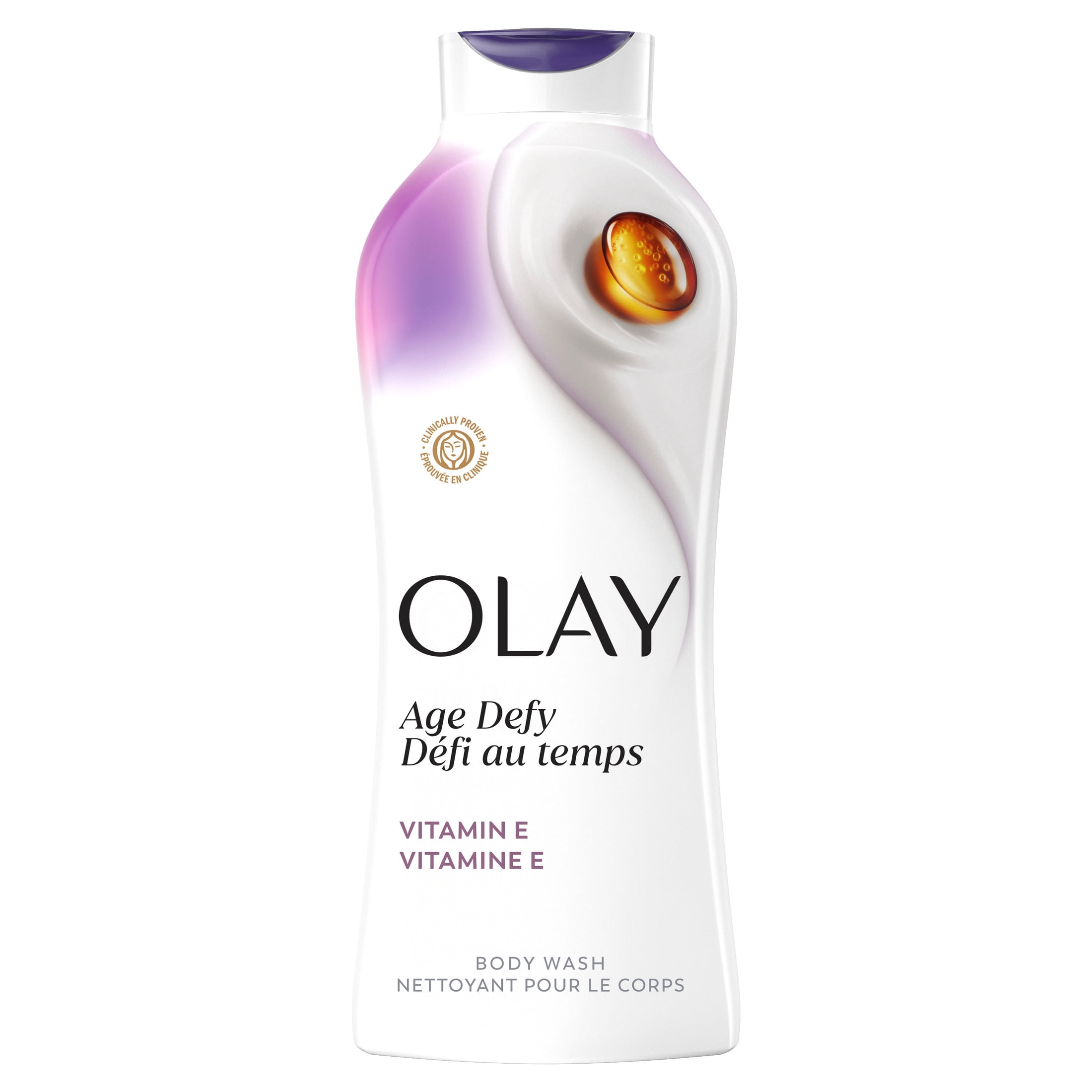 Olay, Body Wash, 22 FL OZ, Age Defy with Vitamin B3 Hyaluronic ...