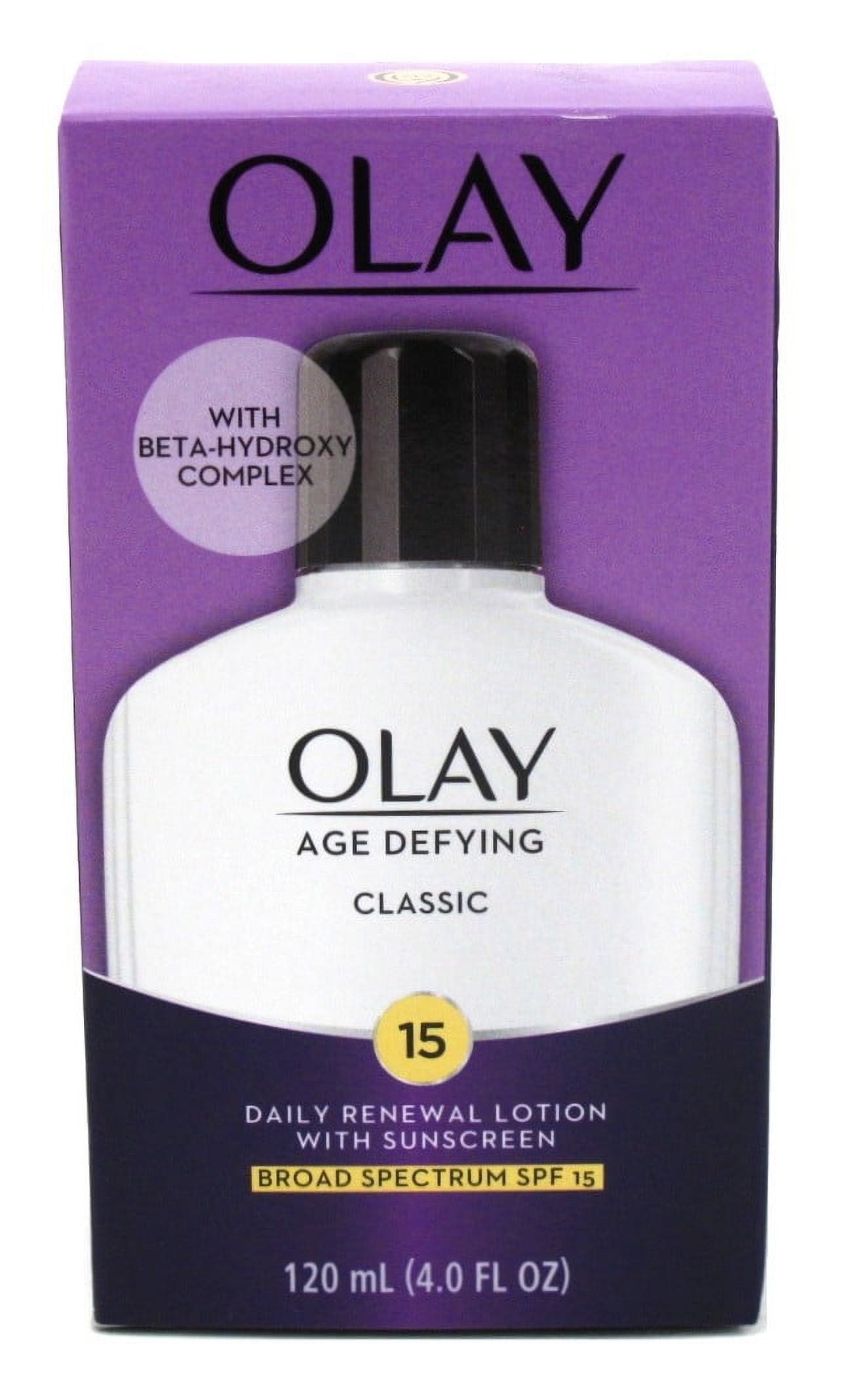 Olay Age Defying Classic Lotion Spf#15 4oz With Beta Hydration (Pack of ...