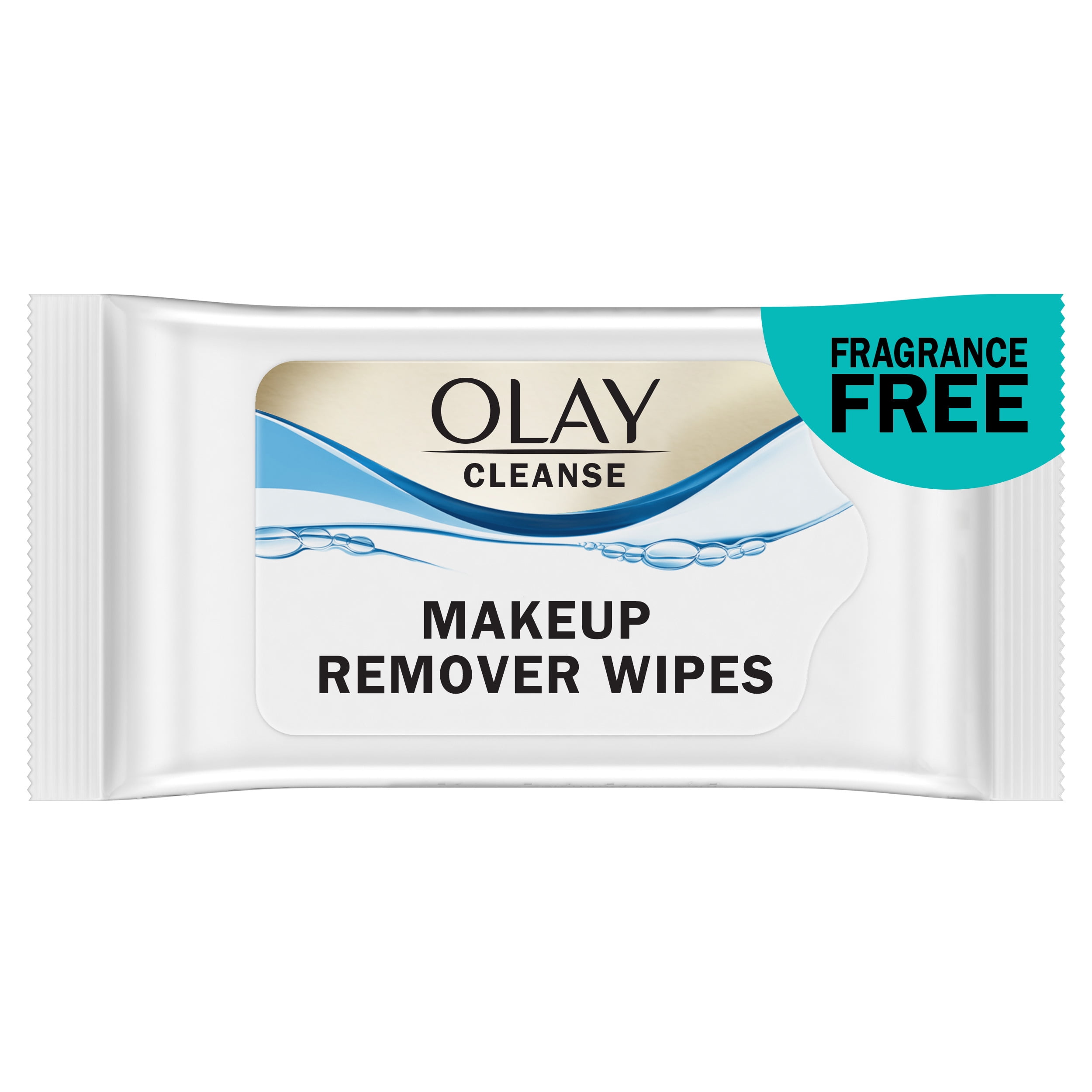 Olay Daily Facial Cleanse Makeup Remover Wipes, Fragrance Free, Water ...