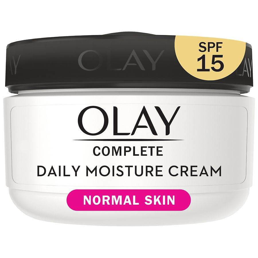 Olay Complete Cream, All Day Moisturizer with SPF 15 for Normal Skin 2. ...