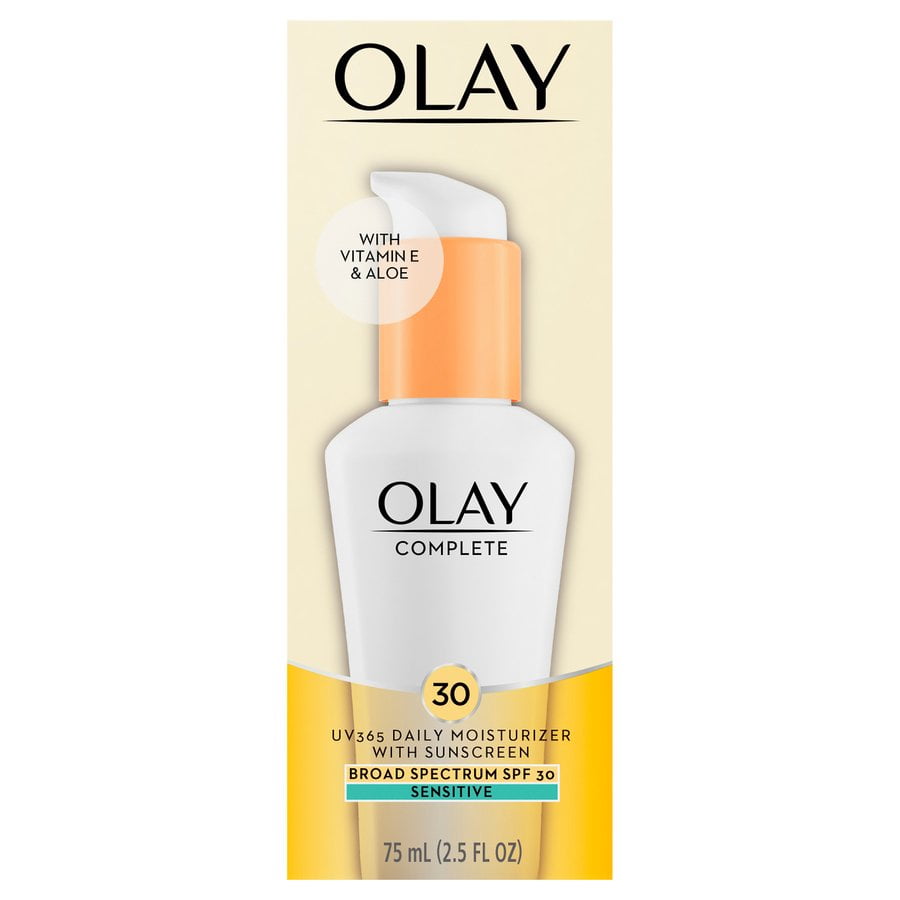 Olay Complete Sensitive Lotion Daily Moisturizer - SPF 30, 2.5 oz ...