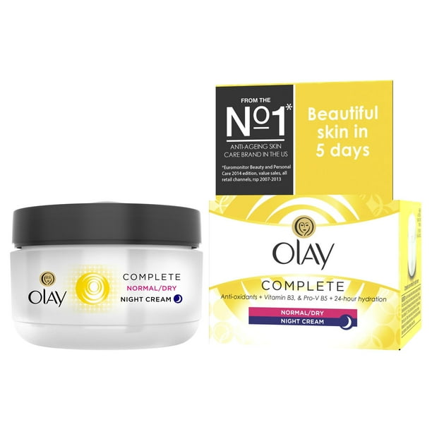Olay Essentials Complete Care Day Cream SPF 15 for Normal and Dry Skin ...