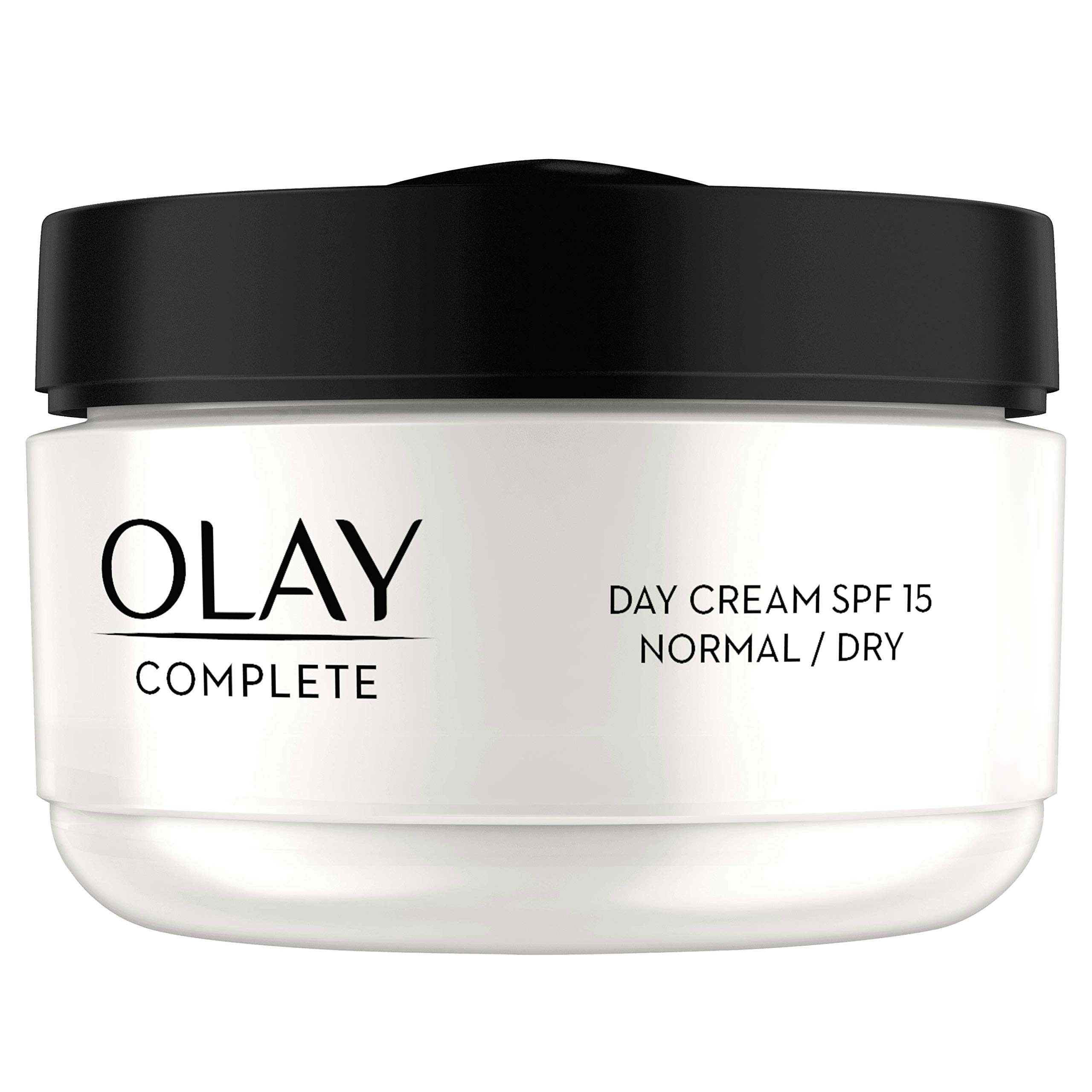 Olay Essentials Complete Care Day Cream SPF 15 for Normal and Dry Skin ...