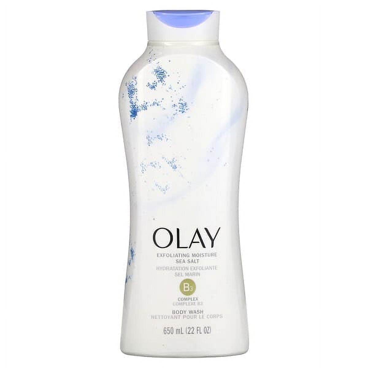 Olay, Exfoliating Moisture Body Wash, Sea Salts, 22 fl oz Pack of 2 ...