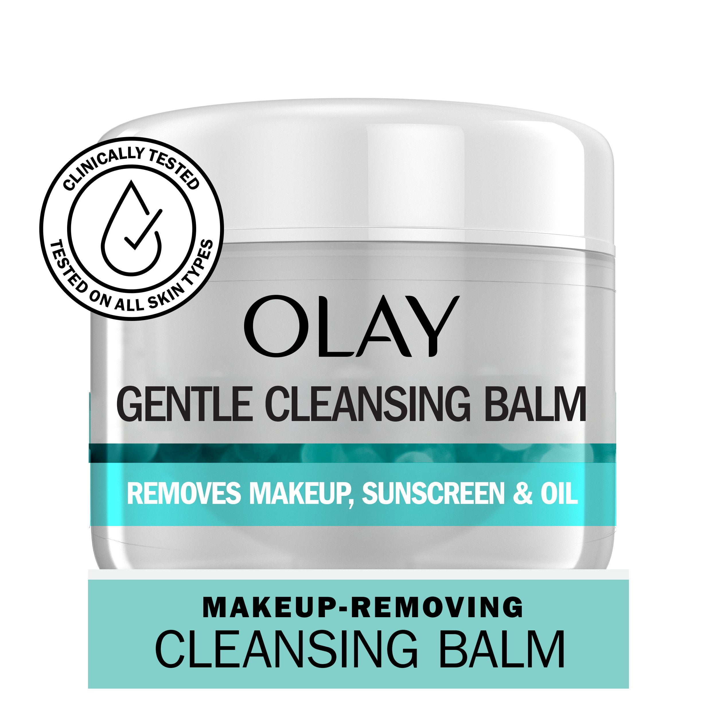 Olay Gentle Cleansing Balm Makeup Remover, Fragrance Free, 3.4 fl oz ...