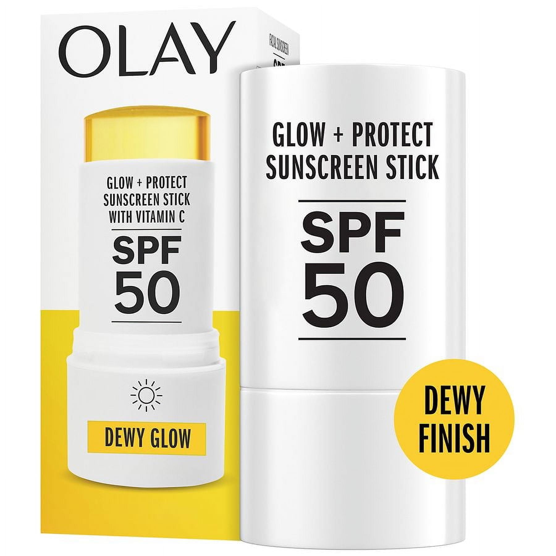 Olay Glow + Protect Sunscreen Stick SPF 50 0.5 oz Pack of 3 - Walmart.com