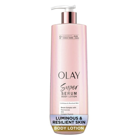 Olay Super Serum Body Lotion, 18.5 fl oz, Moisturizing Body Lotion for ...