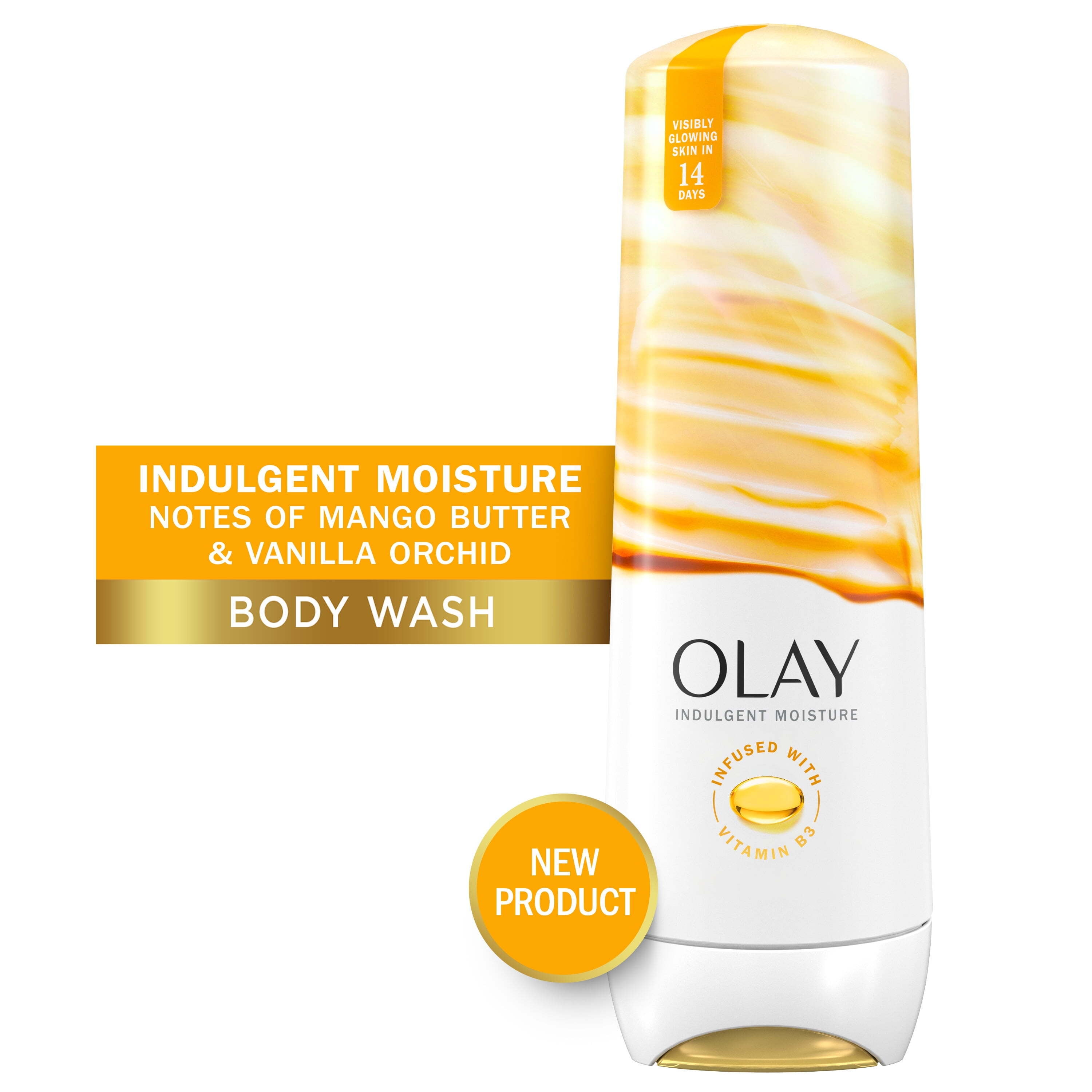 Olay Indulgent Moisture Women's Body Wash, Mango Butter & Vanilla ...
