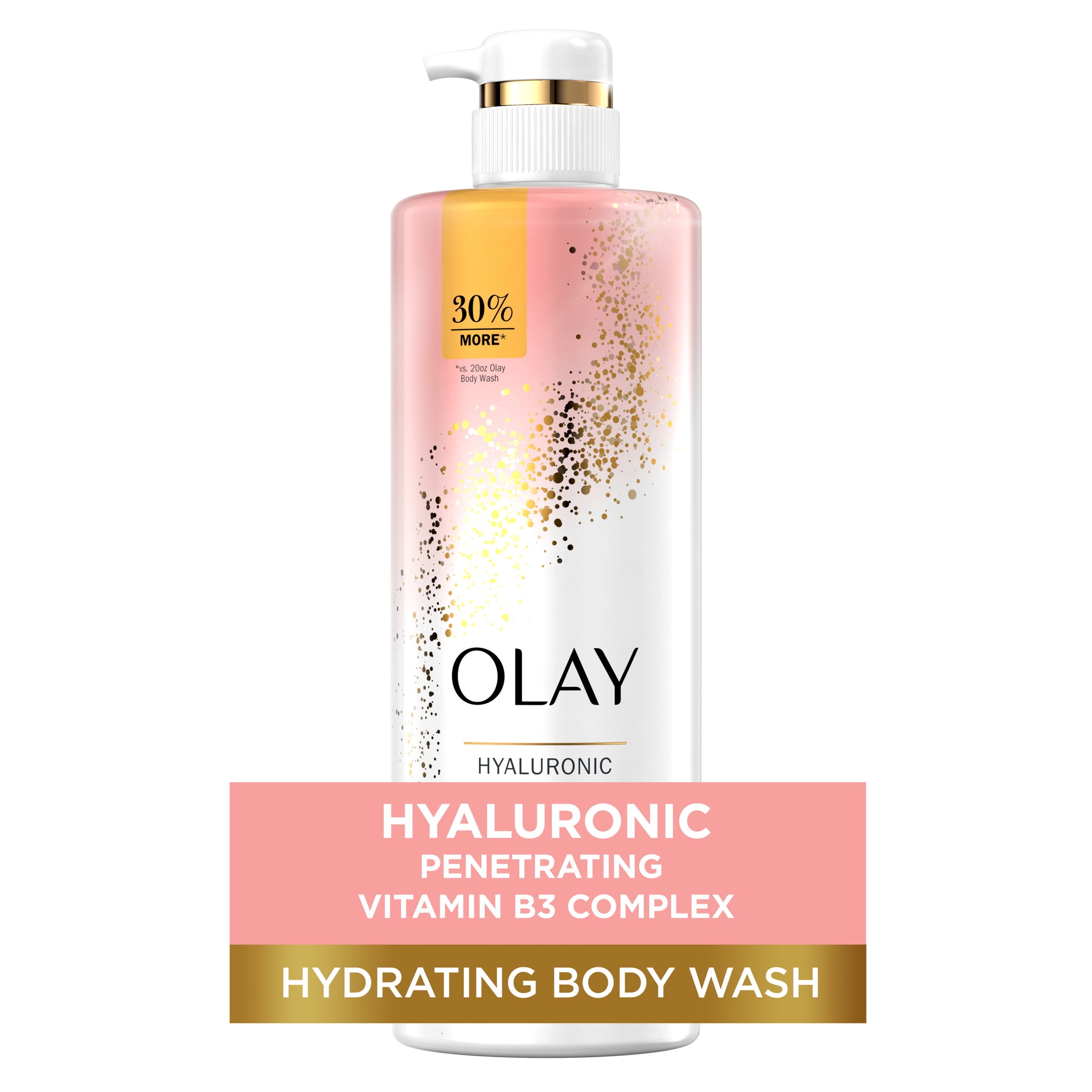 Olay Nourishing Body Wash for Women with Hyaluronic Acid and Vitamin B3 ...